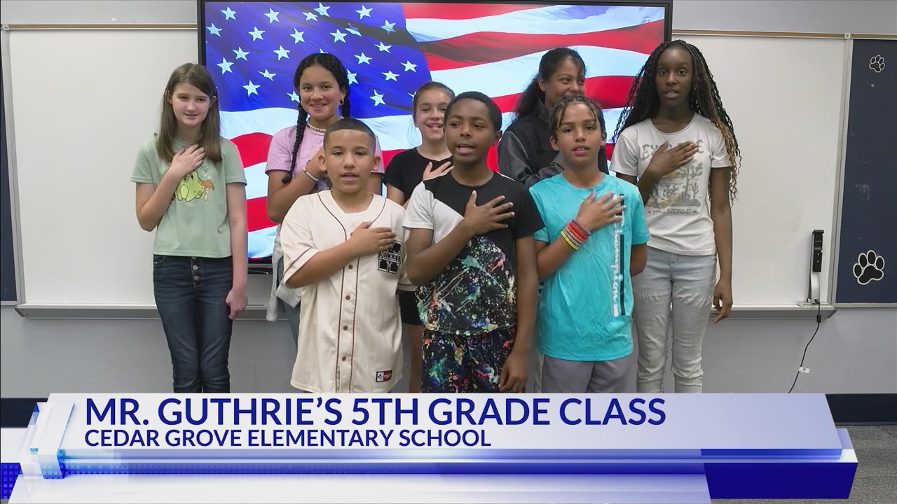 The Daily Pledge: Mr. Guthrie’s 5th Grade Class – mypanhandle.com