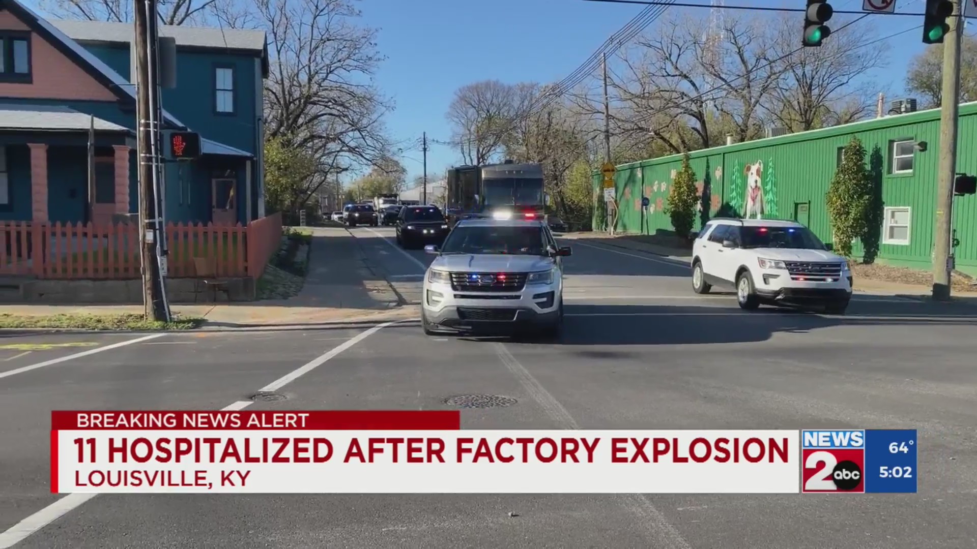 11 hospitalized after factory explosion in Louisville – WKRN News 2