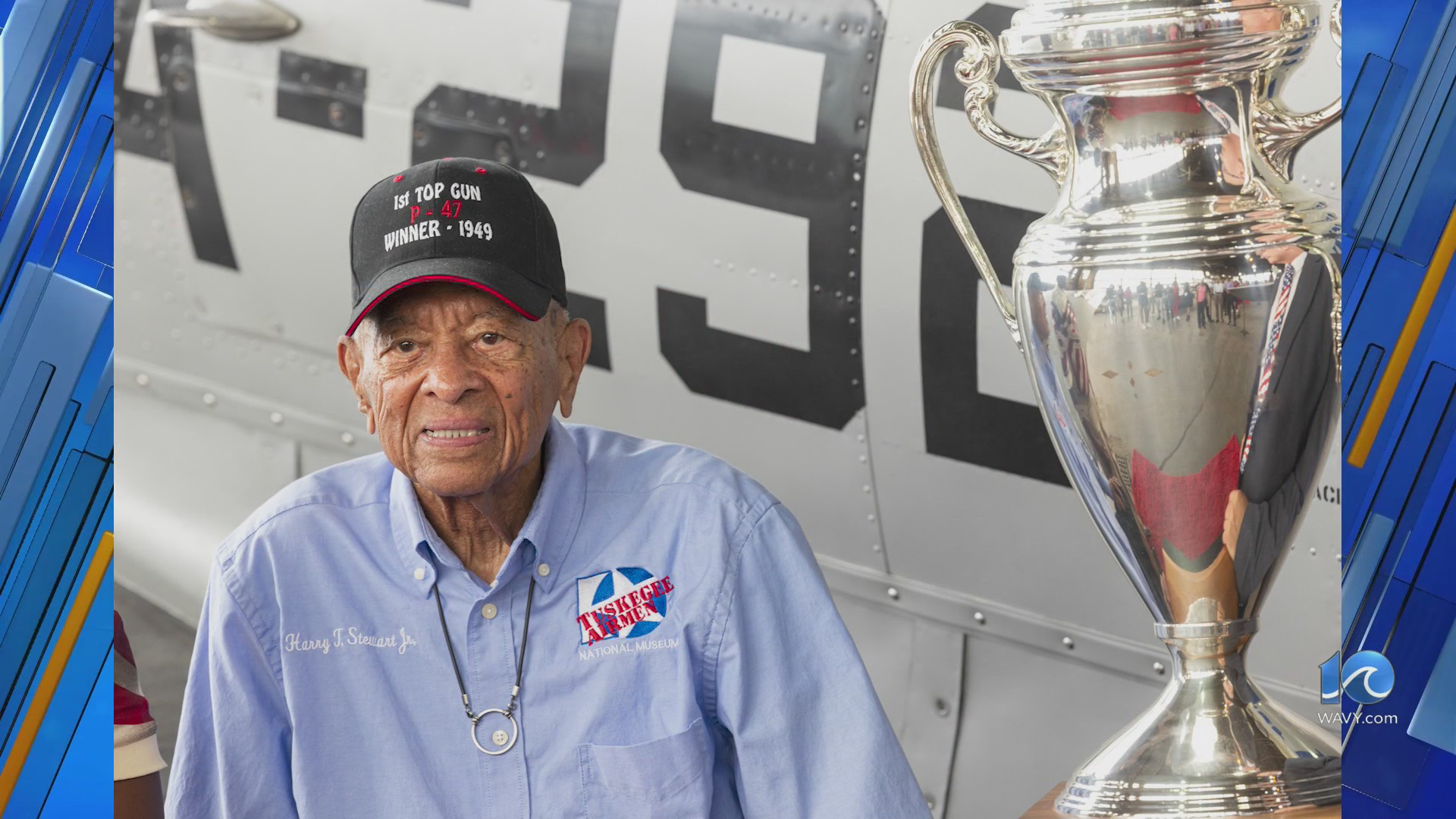 Decorated pilot Harry Stewart, Jr., one of the last surviving Tuskegee ...