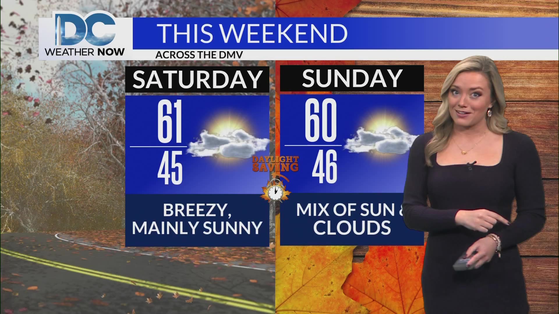 Sunny and breezy for the first day of November – DC News Now | DC ...