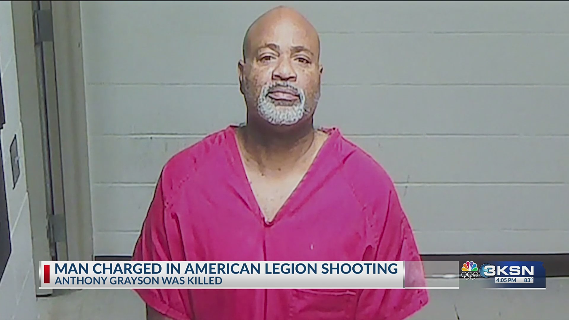 Wichita Legion hall homicide suspect charged with murder – KSN-TV
