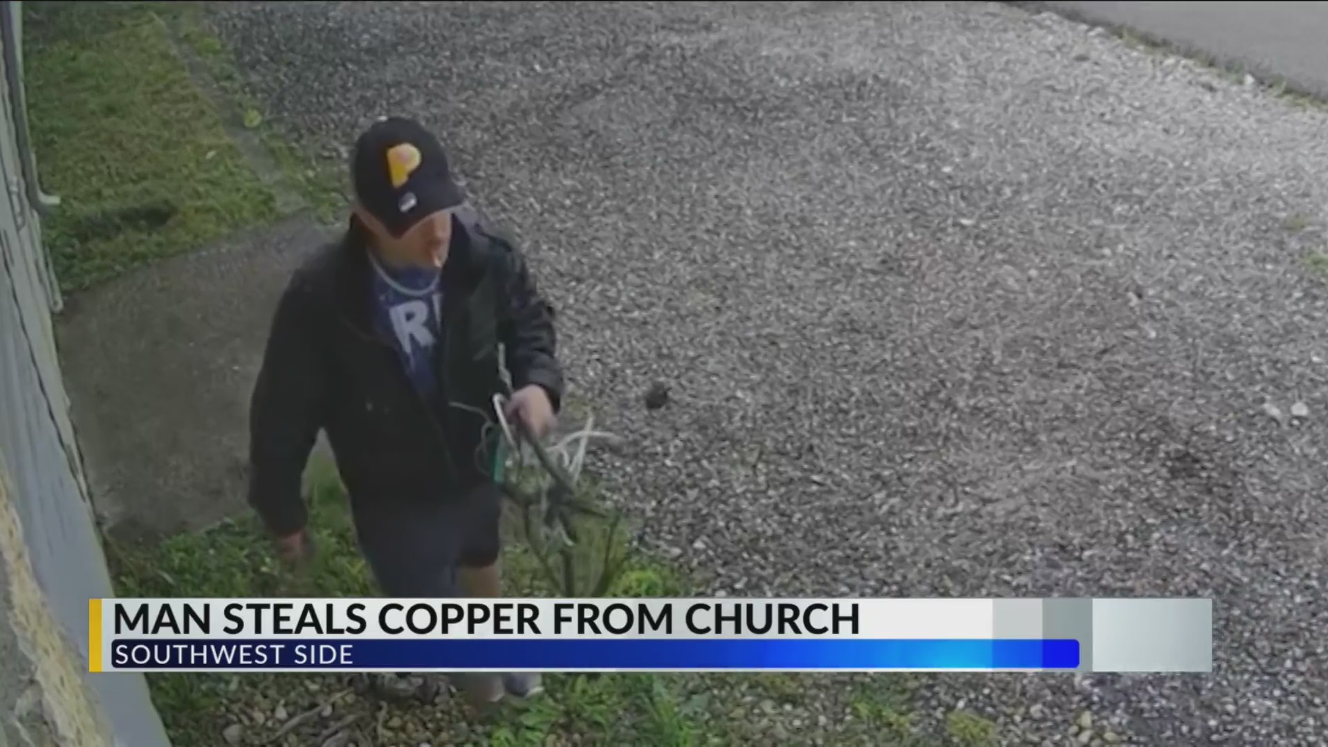 Man steals copper from SW side church – Fox 59
