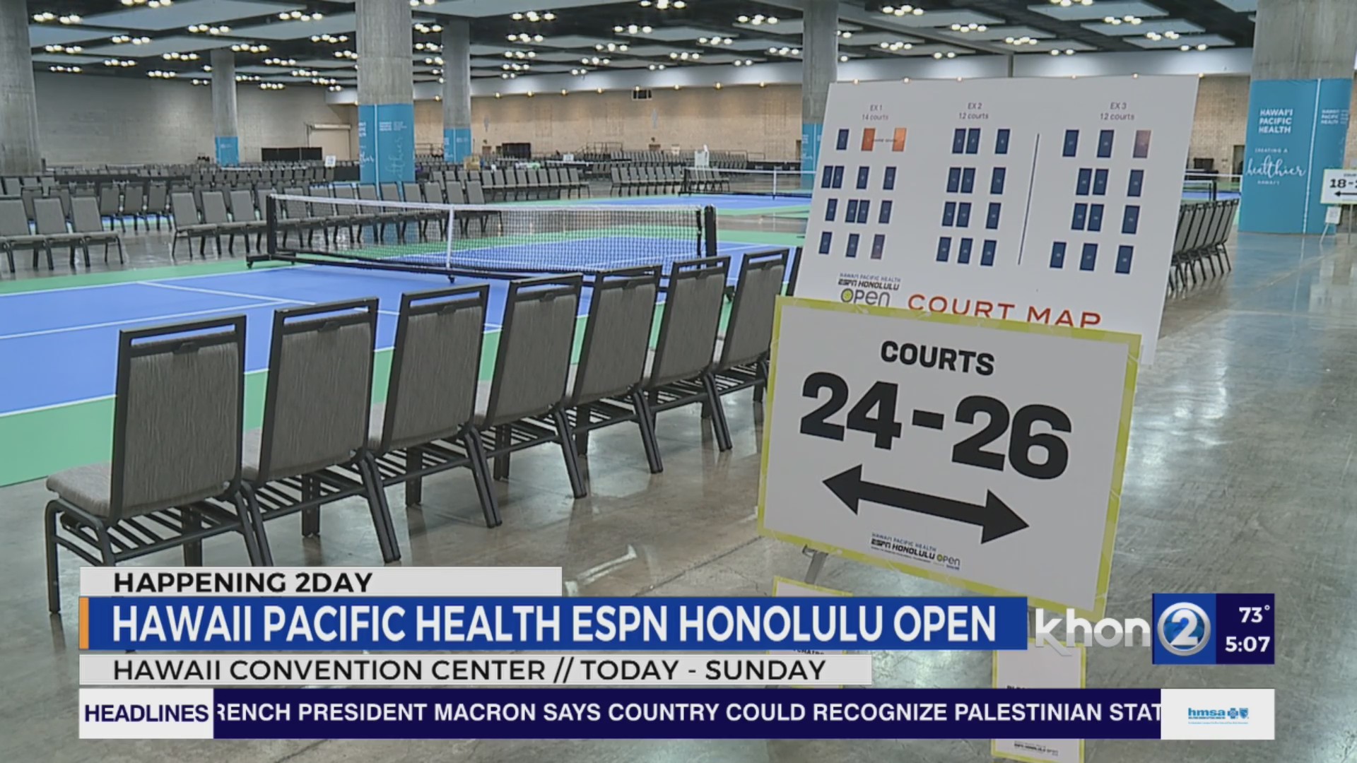 WATCH: Wake Up 2Day’s Chris Latronic plays pickleball – KHON2