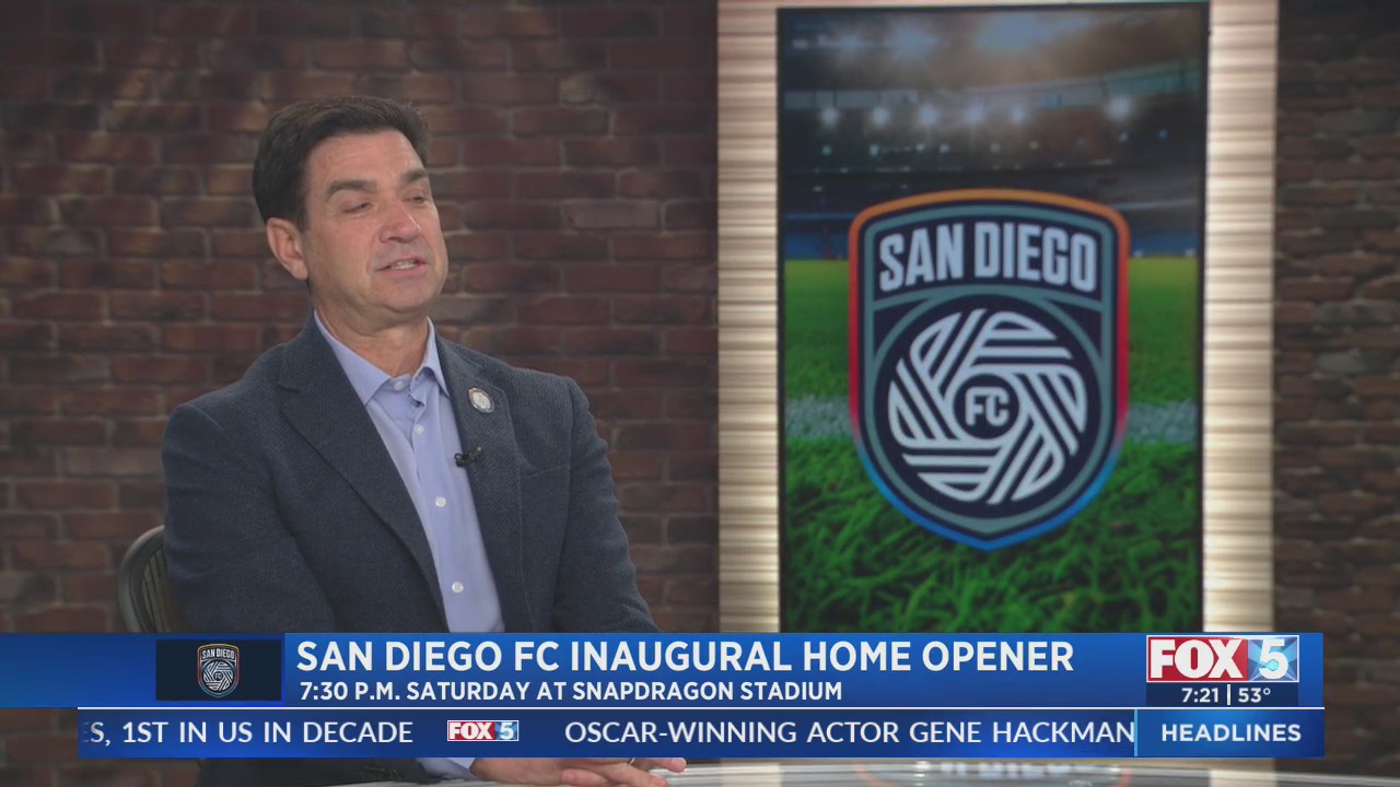San Diego FC inaugural home opener set for Saturday – FOX 5 San Diego ...