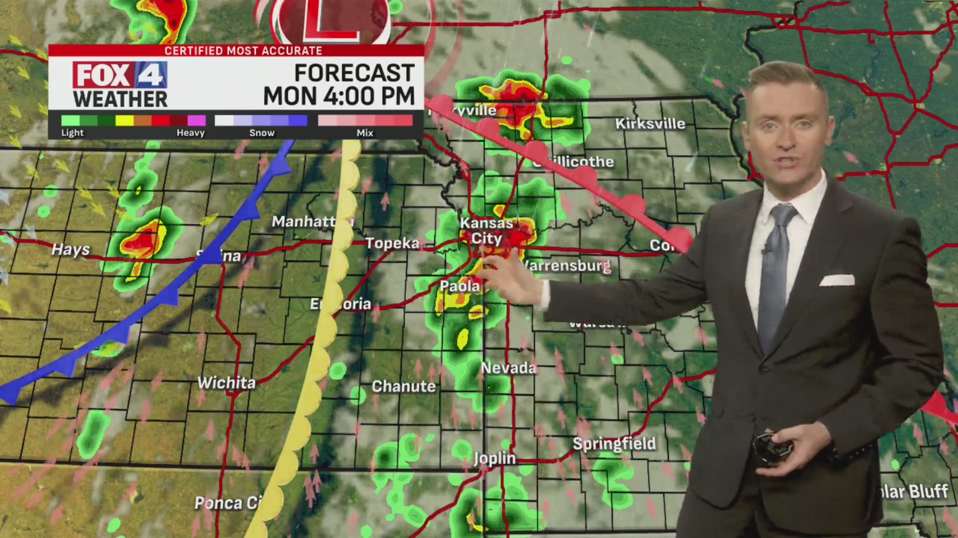 Sunday night forecast – FOX 4 Kansas City WDAF-TV | News, Weather, Sports