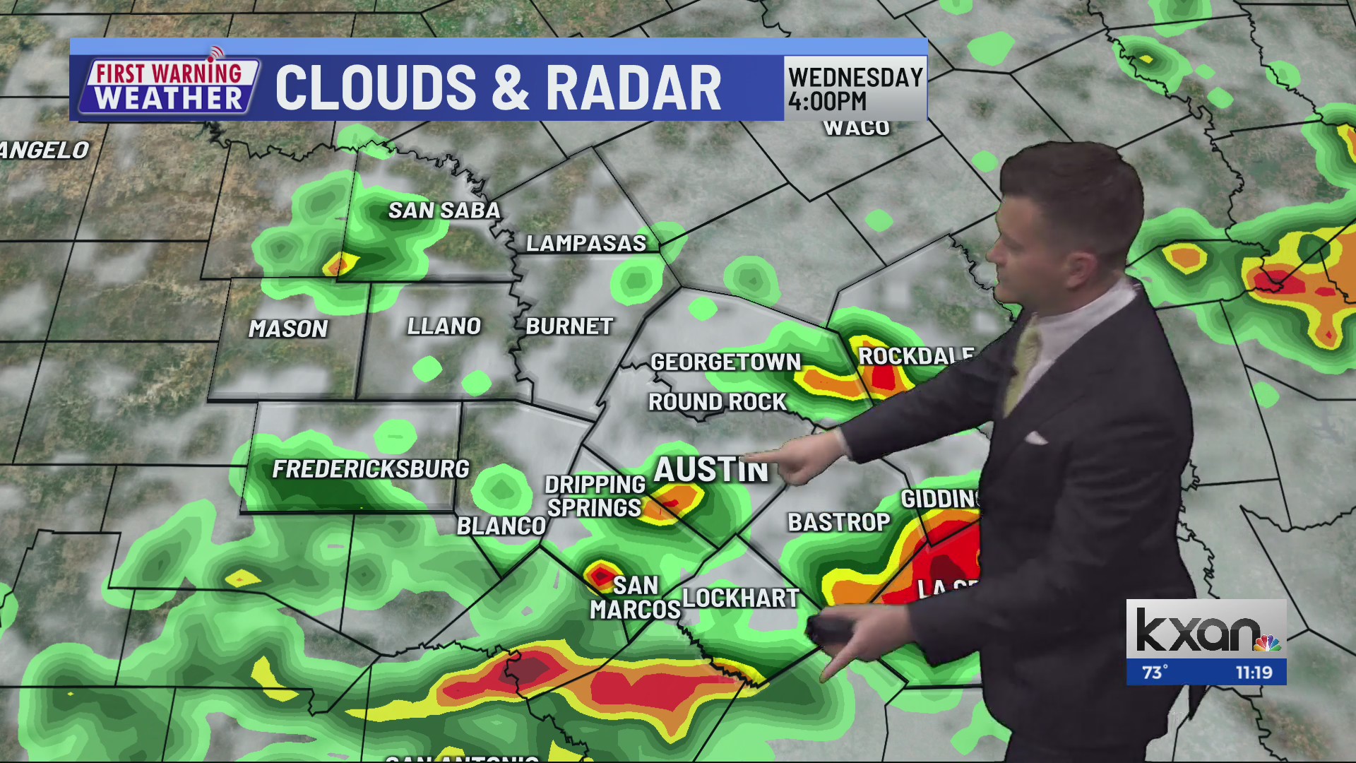 First Warning Weather with Meteorologist Nick Bannin – KXAN Austin