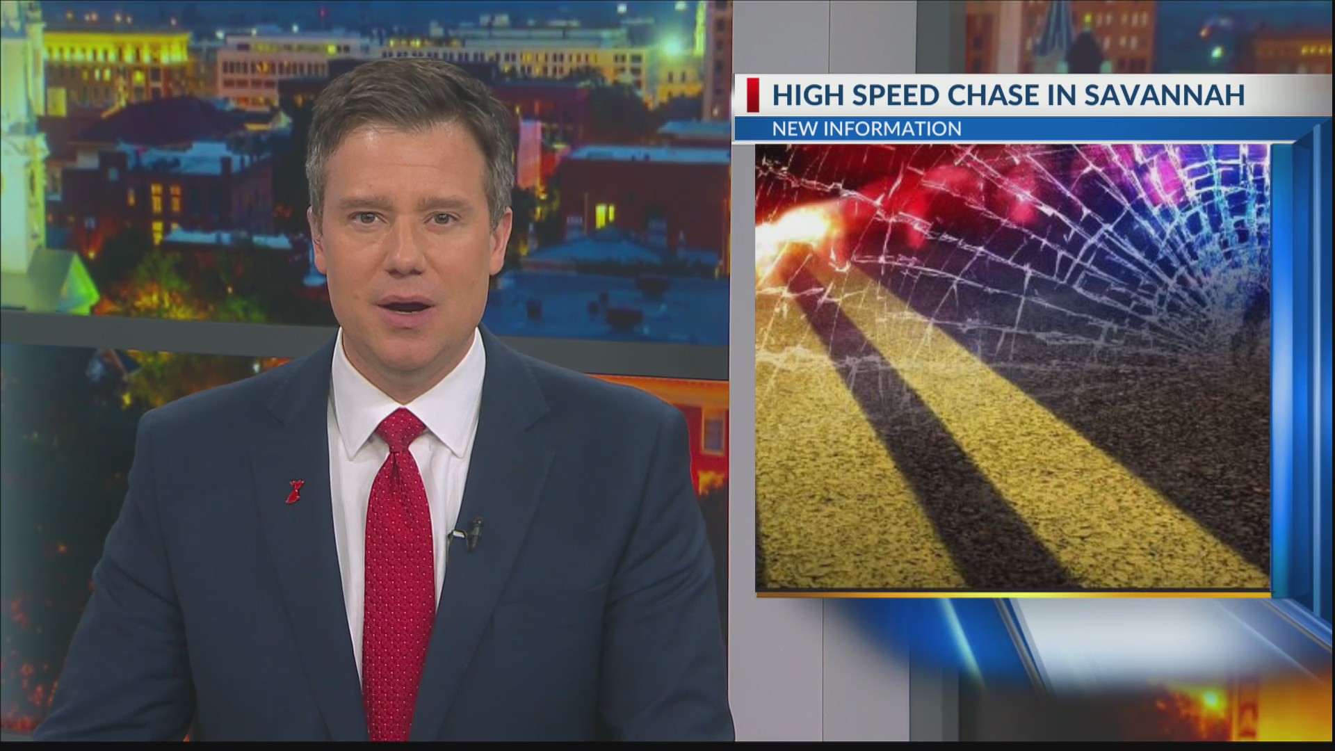 Driver leads GSP on high speed chase, injuries 1 – WSAV-TV