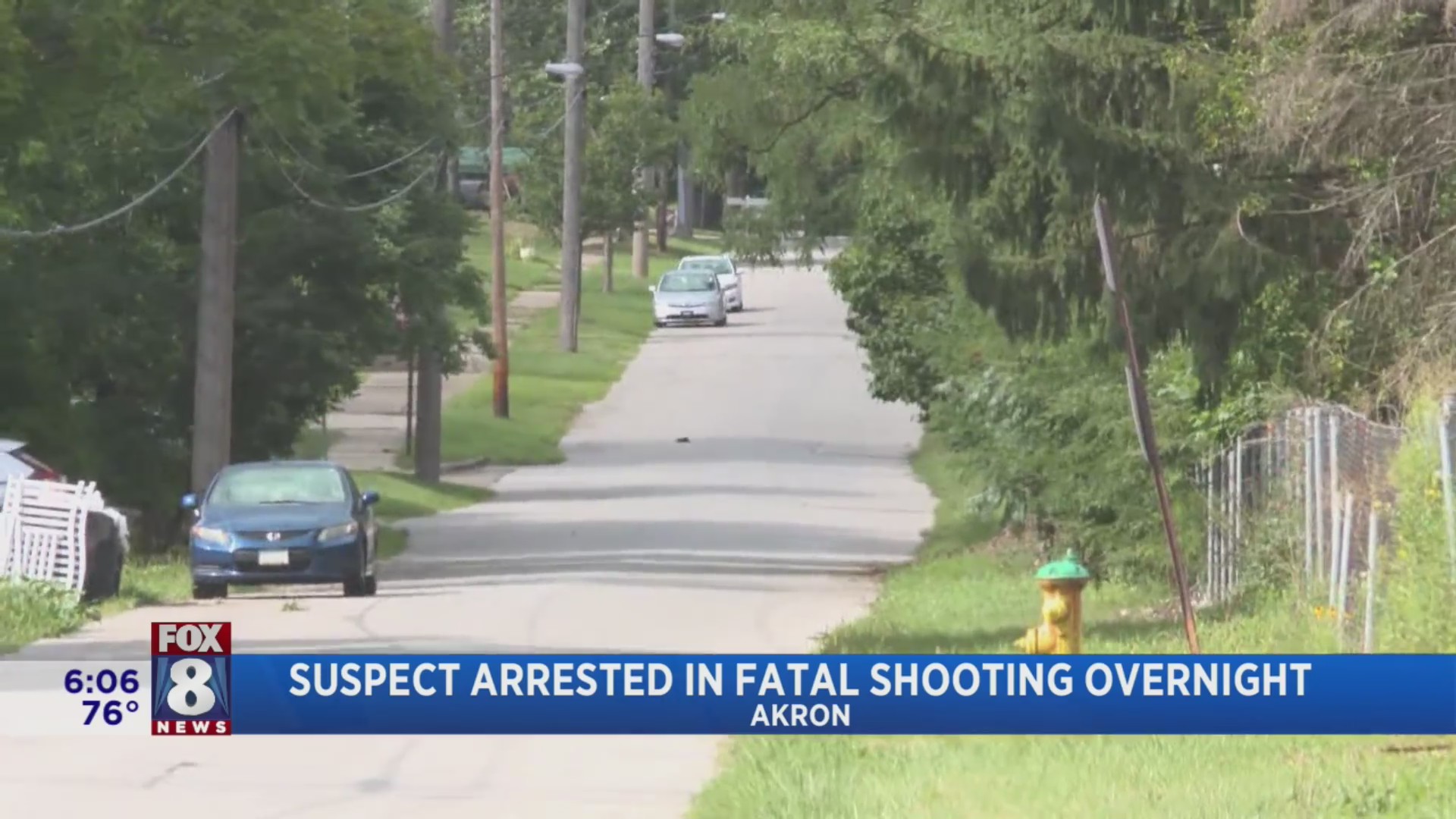 Suspect arrested in fatal shooting overnight in Akron – Fox 8 Cleveland WJW