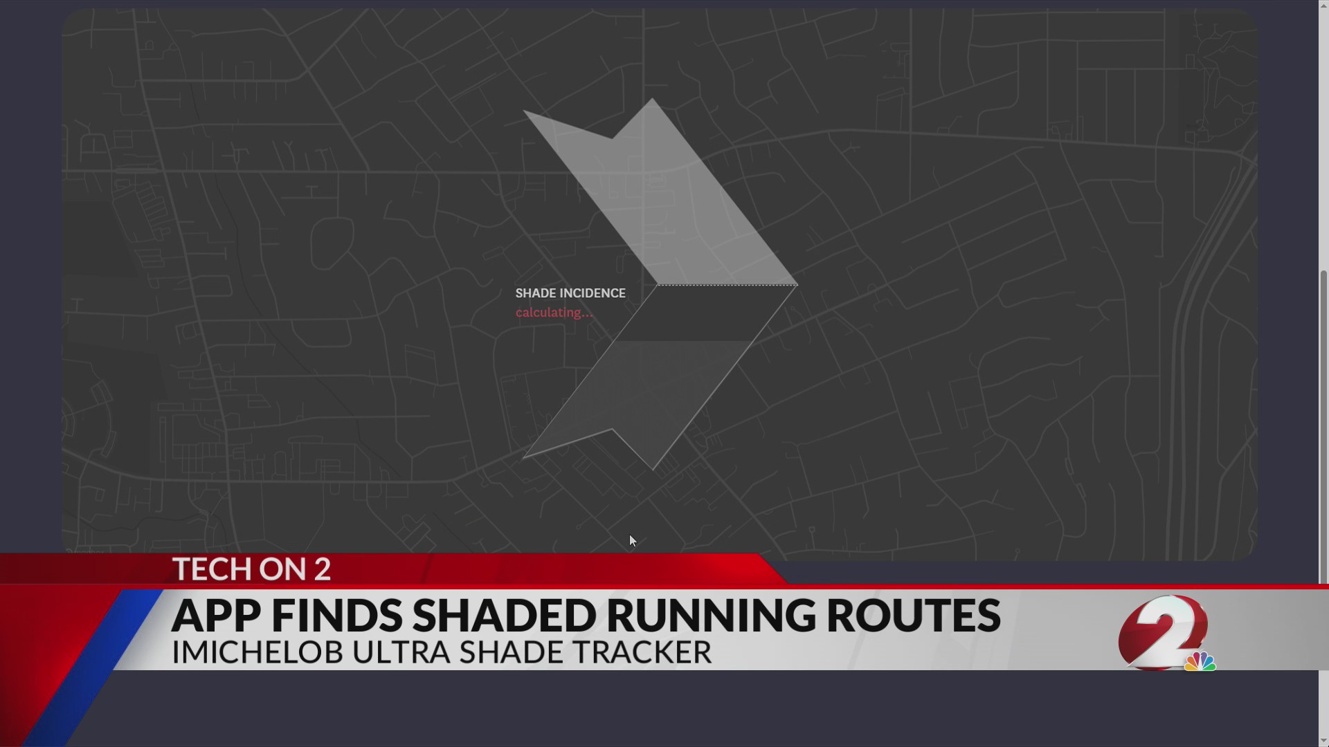 New Michelob app helps runners find shaded routes – WDTN.com