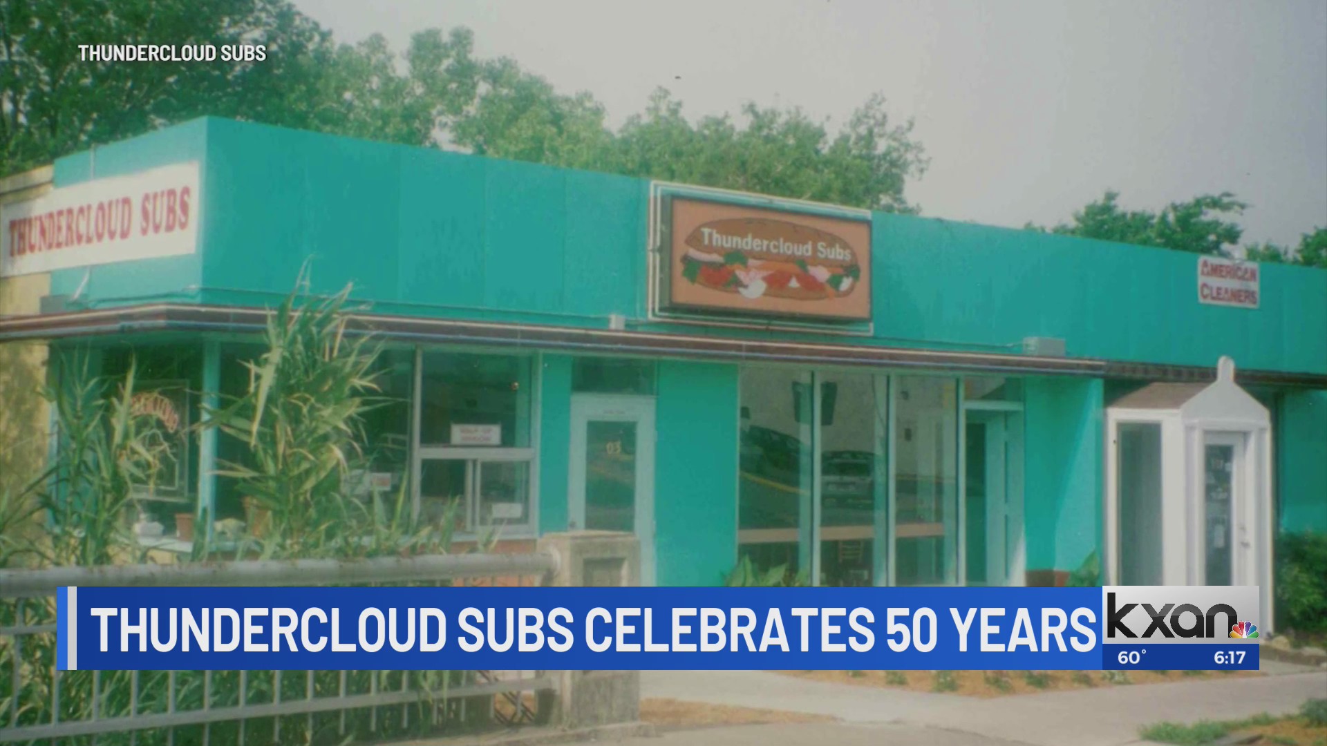 Thundercloud Subs turns 50 – KXAN Austin