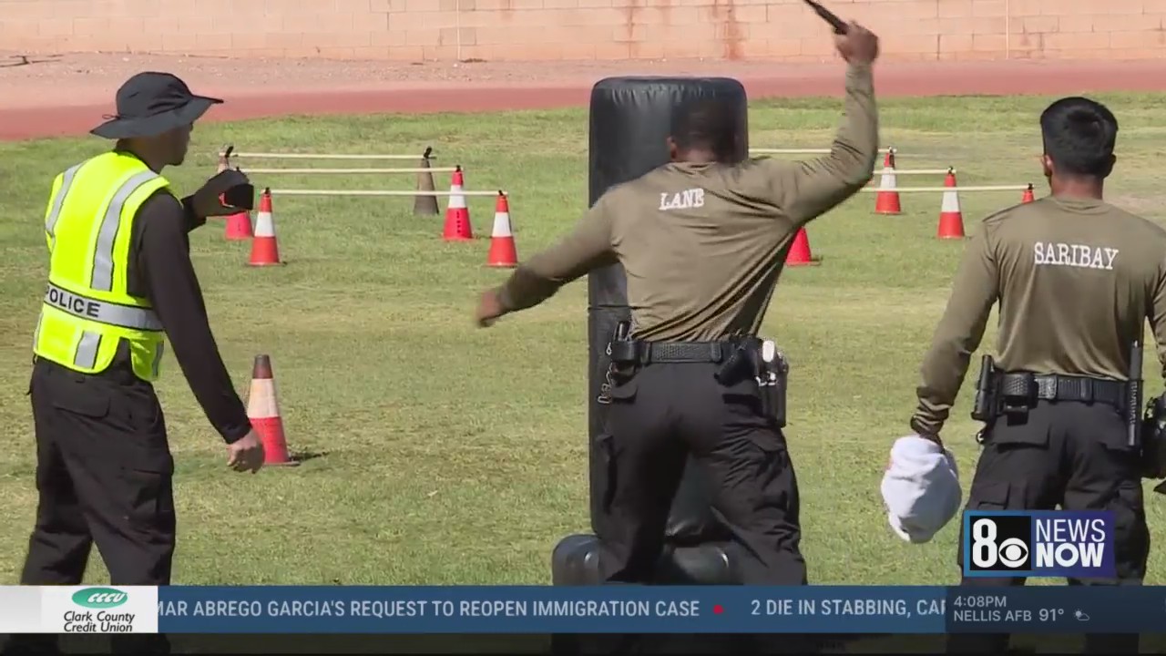 Las Vegas metro police academy welcomes new recruits – KLAS