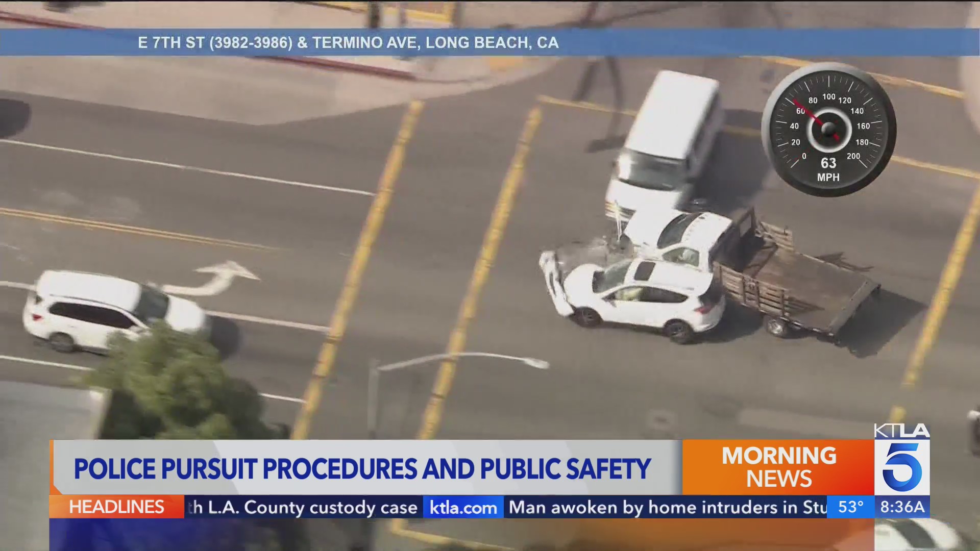 LAPD chief discusses violent high-speed chase – KTLA