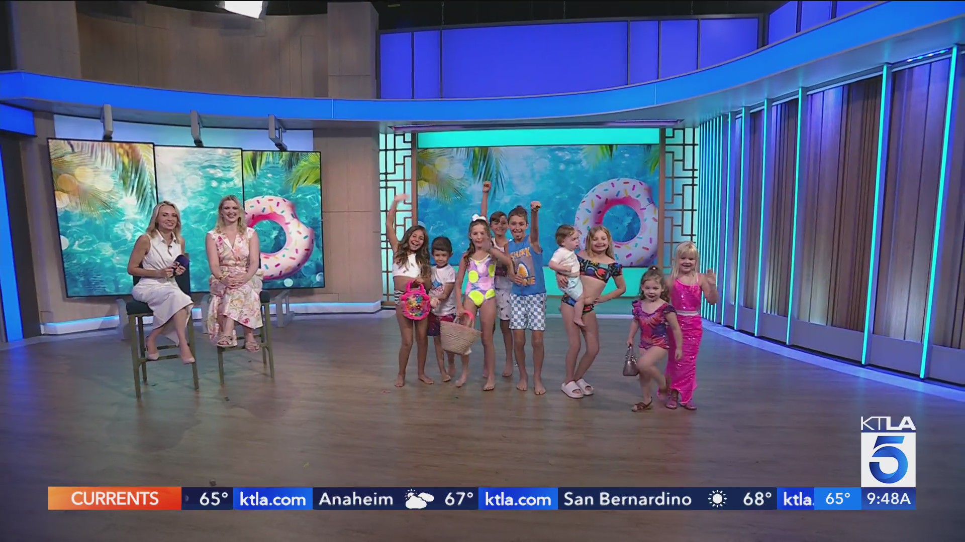 Elle From LA debuts stylish swimwear for kids – KTLA