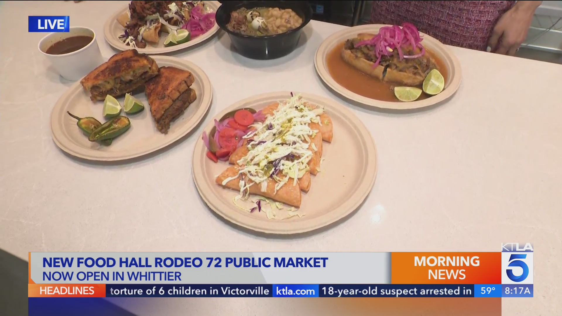 Rodeo 72 Public Market opens in Whittier – KTLA