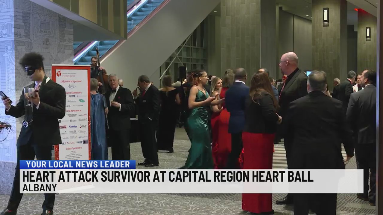 Heart attack survivor at Capital Region Heart Ball – NEWS10 ABC