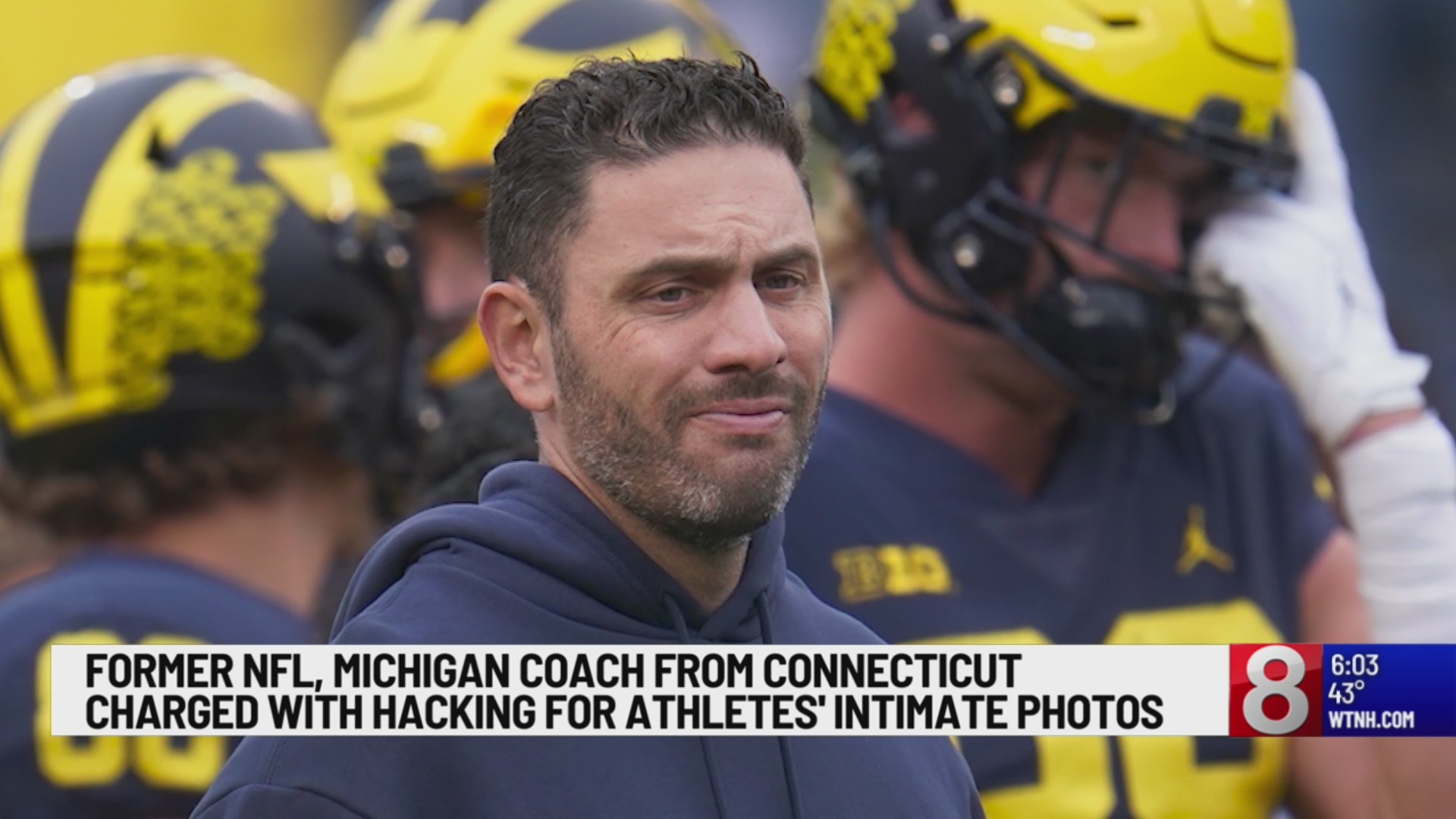 Former NFL, Michigan assistant coach from Connecticut Matt Weiss ...
