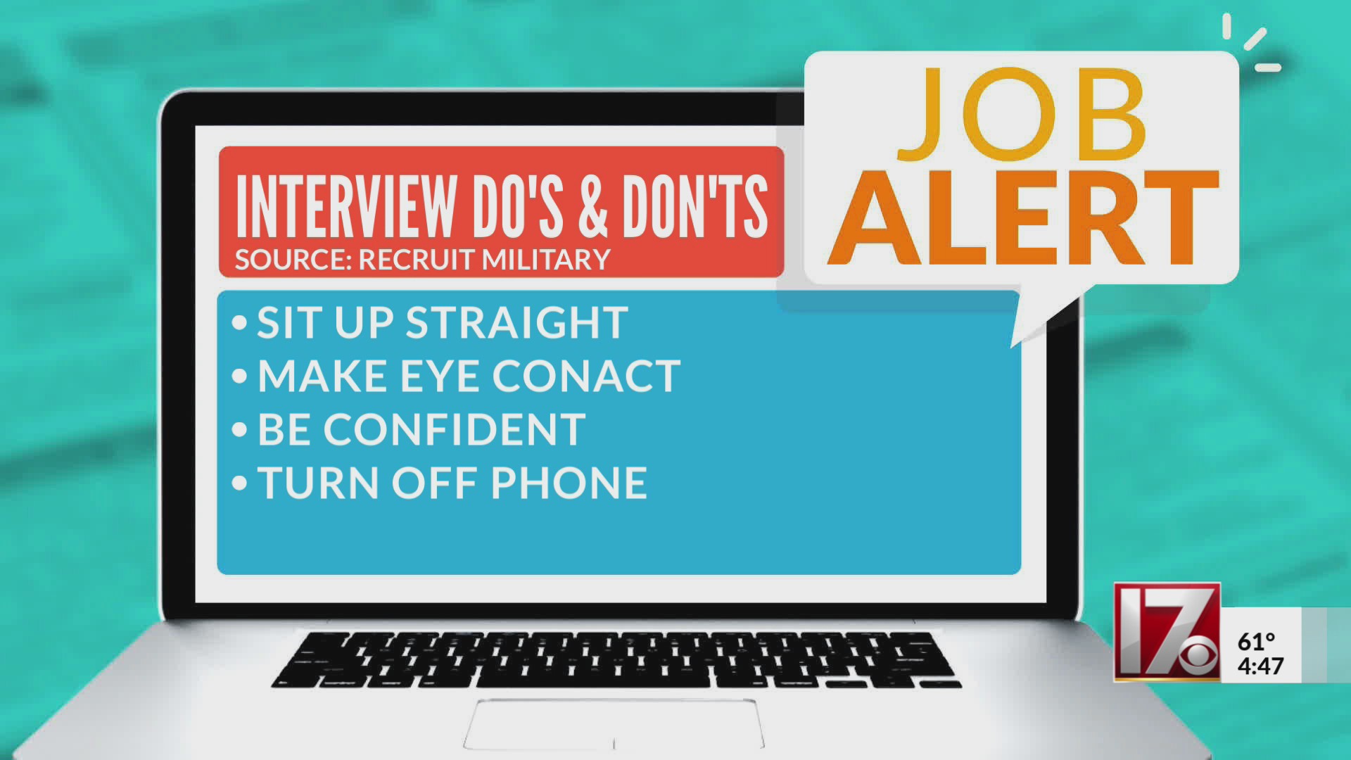 Job Alert: Interview do’s and don’ts – CBS17.com