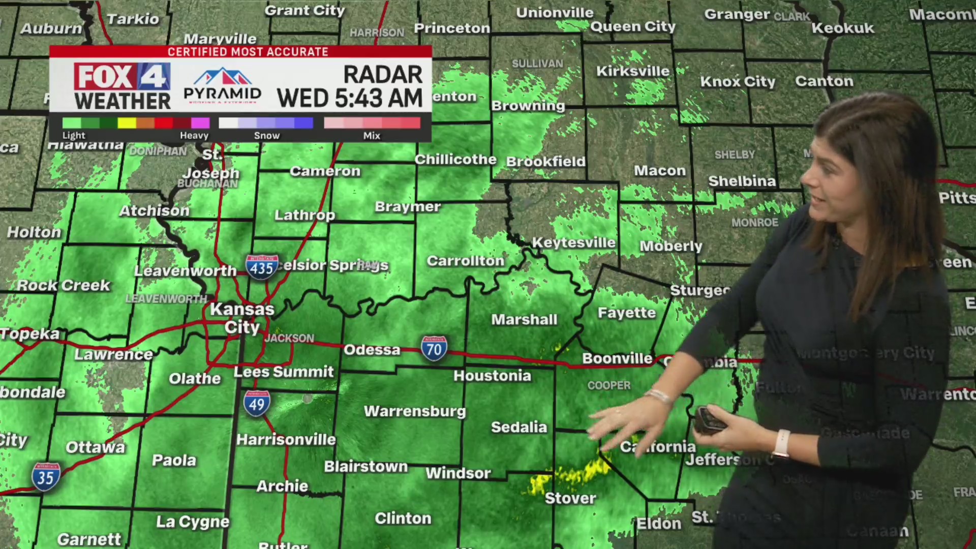 Wednesday morning forecast – FOX 4 Kansas City WDAF-TV | News, Weather ...