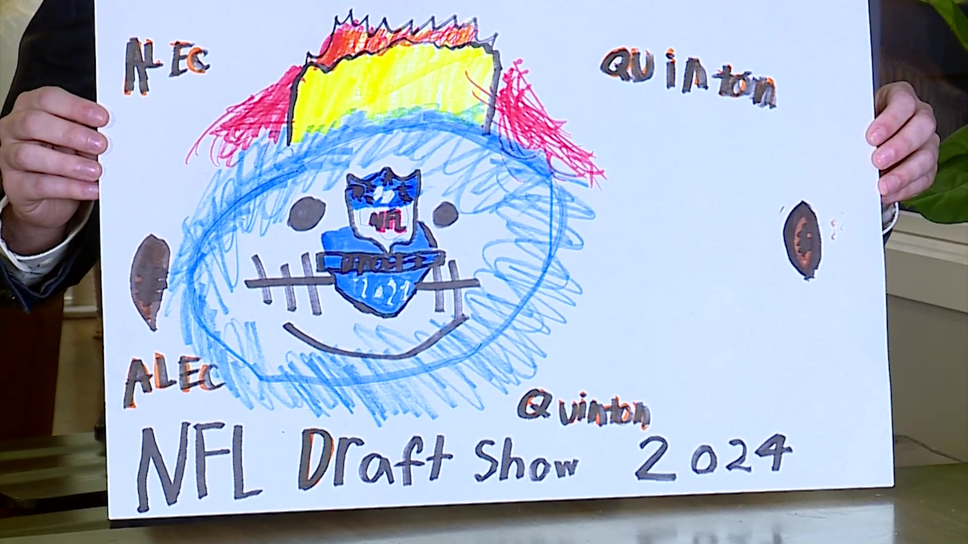 The NFL Draft according to Quinton, age 7 – WUTR/WFXV – CNYhomepage.com