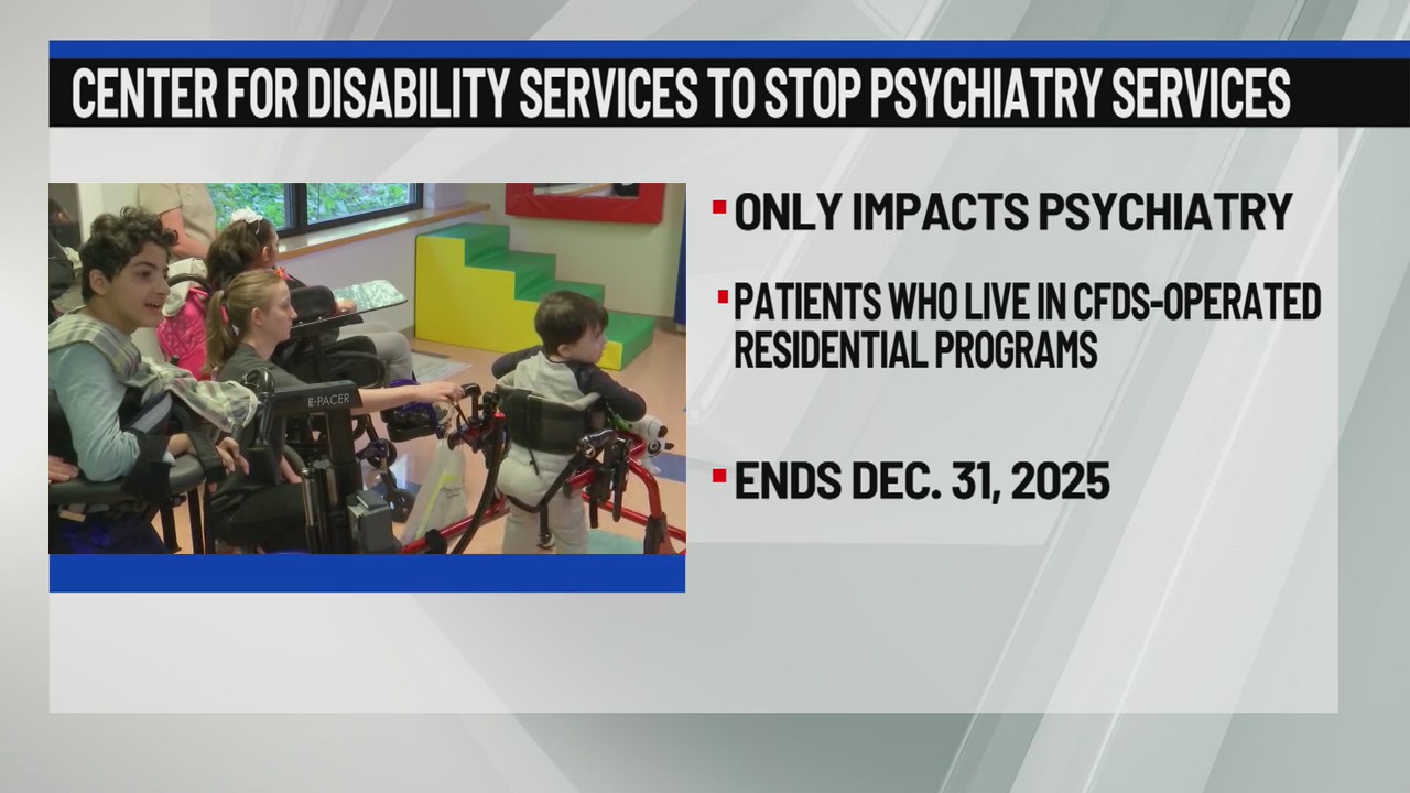 Center for Disability Services to stop psychiatric services – NEWS10 ABC