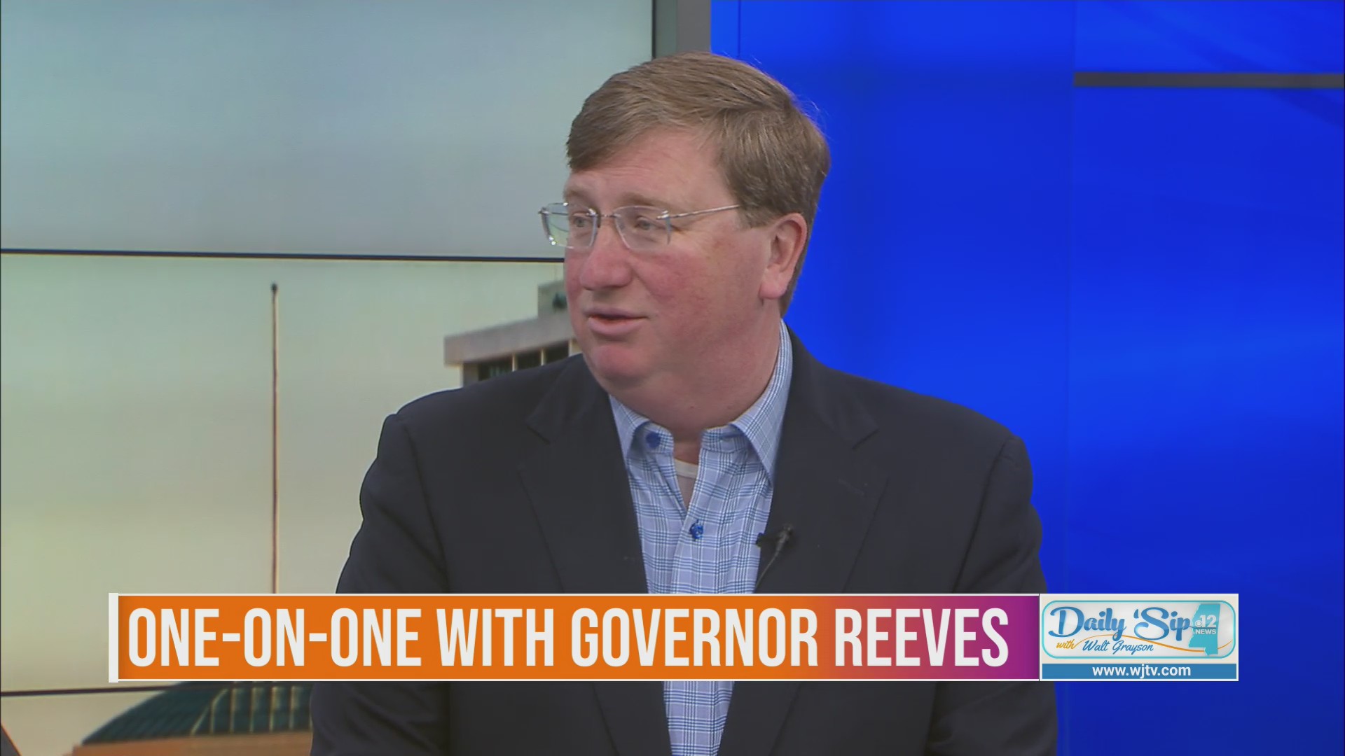 One-on-one with Governor Tate Reeves – WJTV