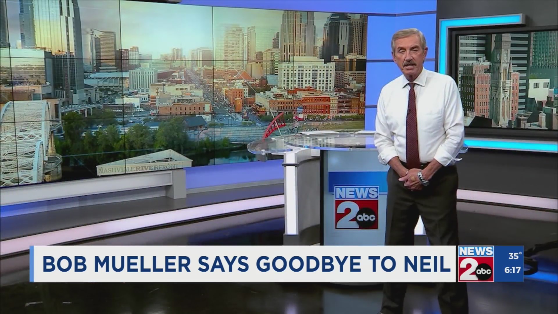 Bob Mueller says goodbye to Neil Orne – WKRN News 2