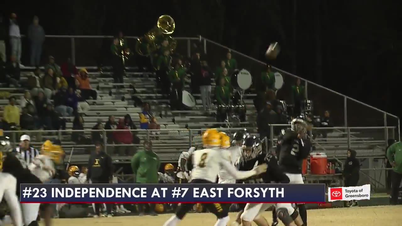 Bryce Baker touchdown pass vs. Independence – FOX8 WGHP