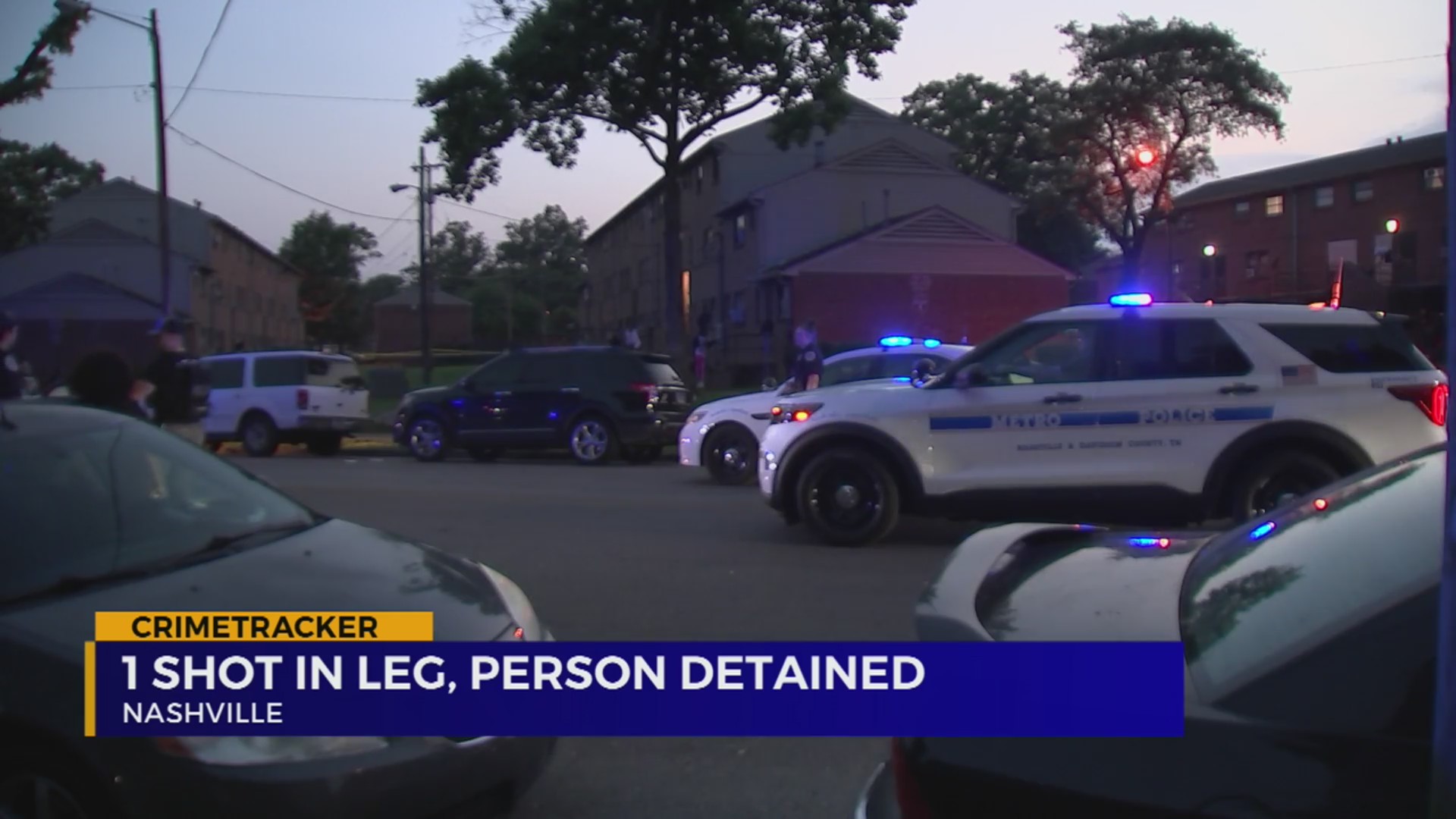 1 shot in the leg in JC Napier neighborhood – WKRN News 2