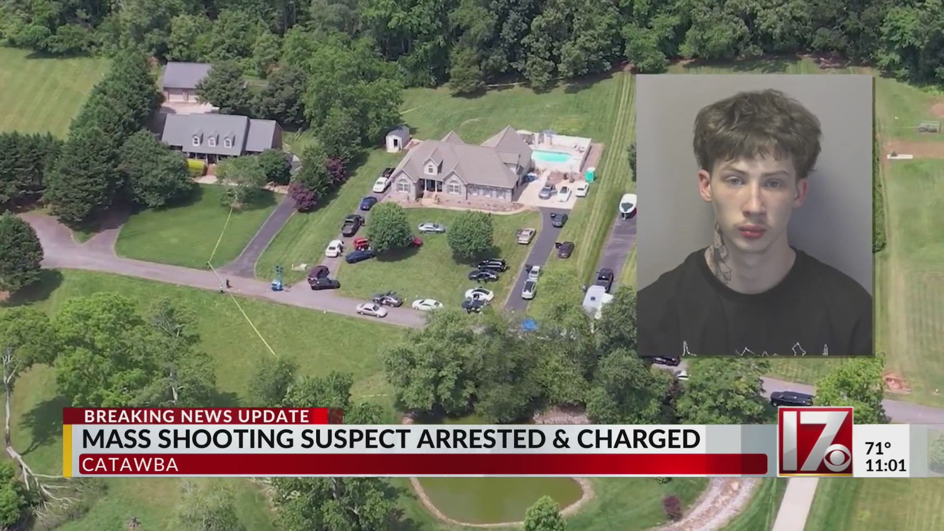 North Carolina mass shooting suspect arrested and charged – CBS17.com
