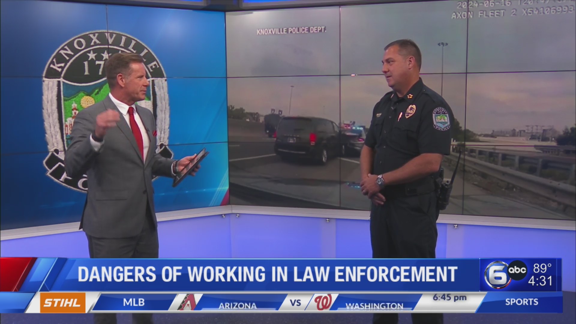 Dangers of working law enforcement – WATE 6 On Your Side