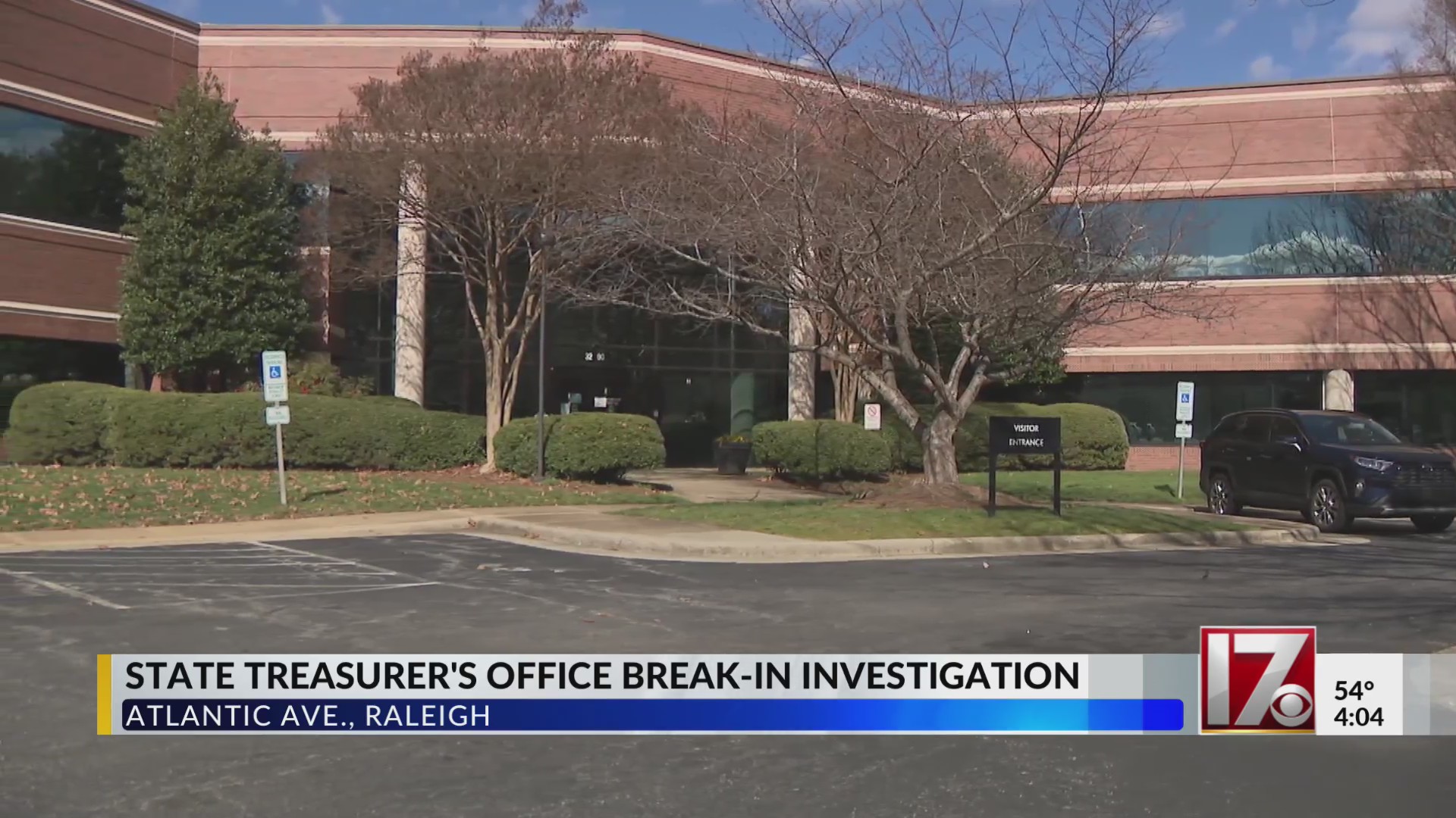 State treasurer’s office break-in investigation – CBS17.com