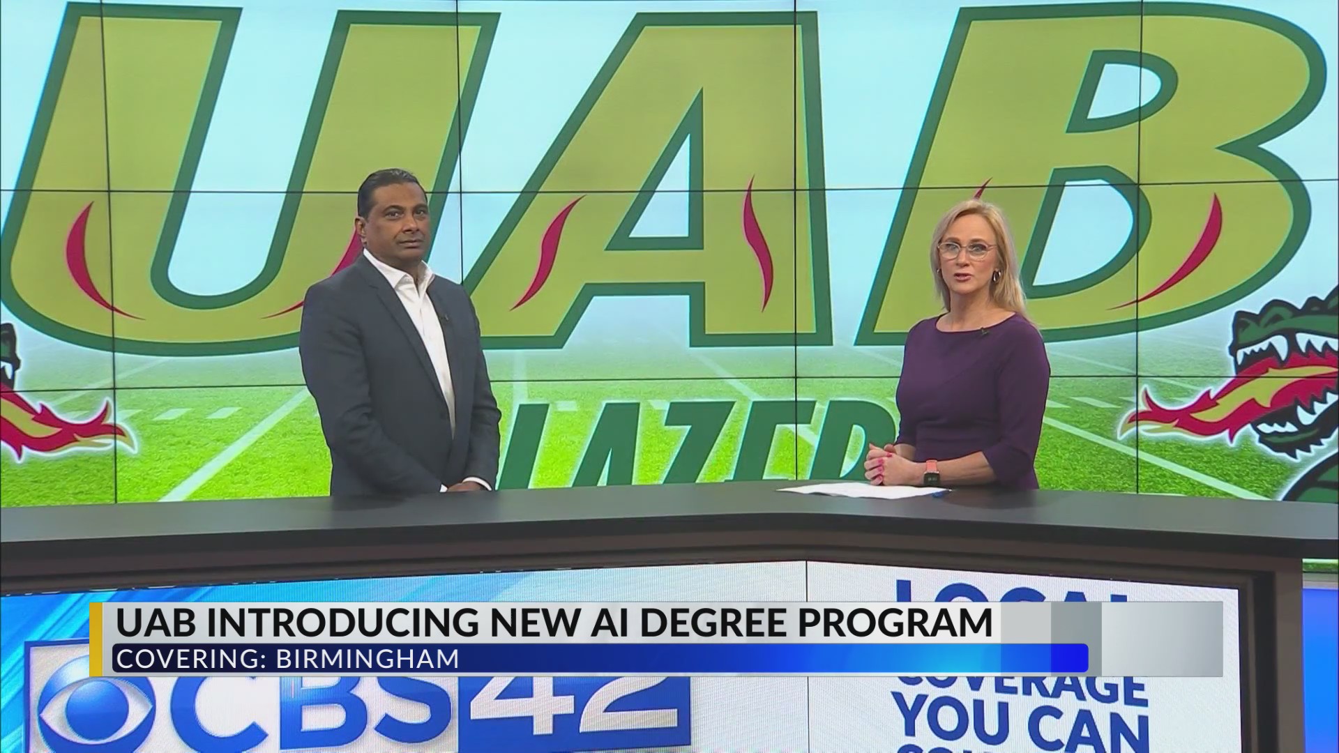 UAB introducing new AI degree program – CBS 42