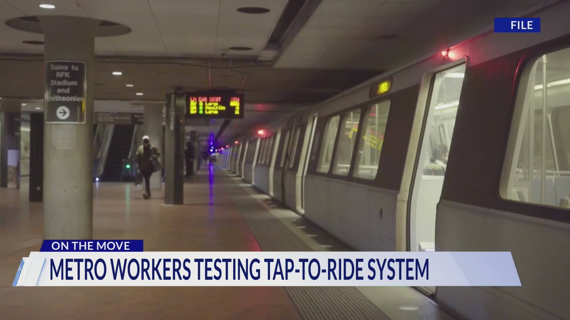WMATA tests tap-to-ride system – DC News Now | DC, Virginia, Maryland ...