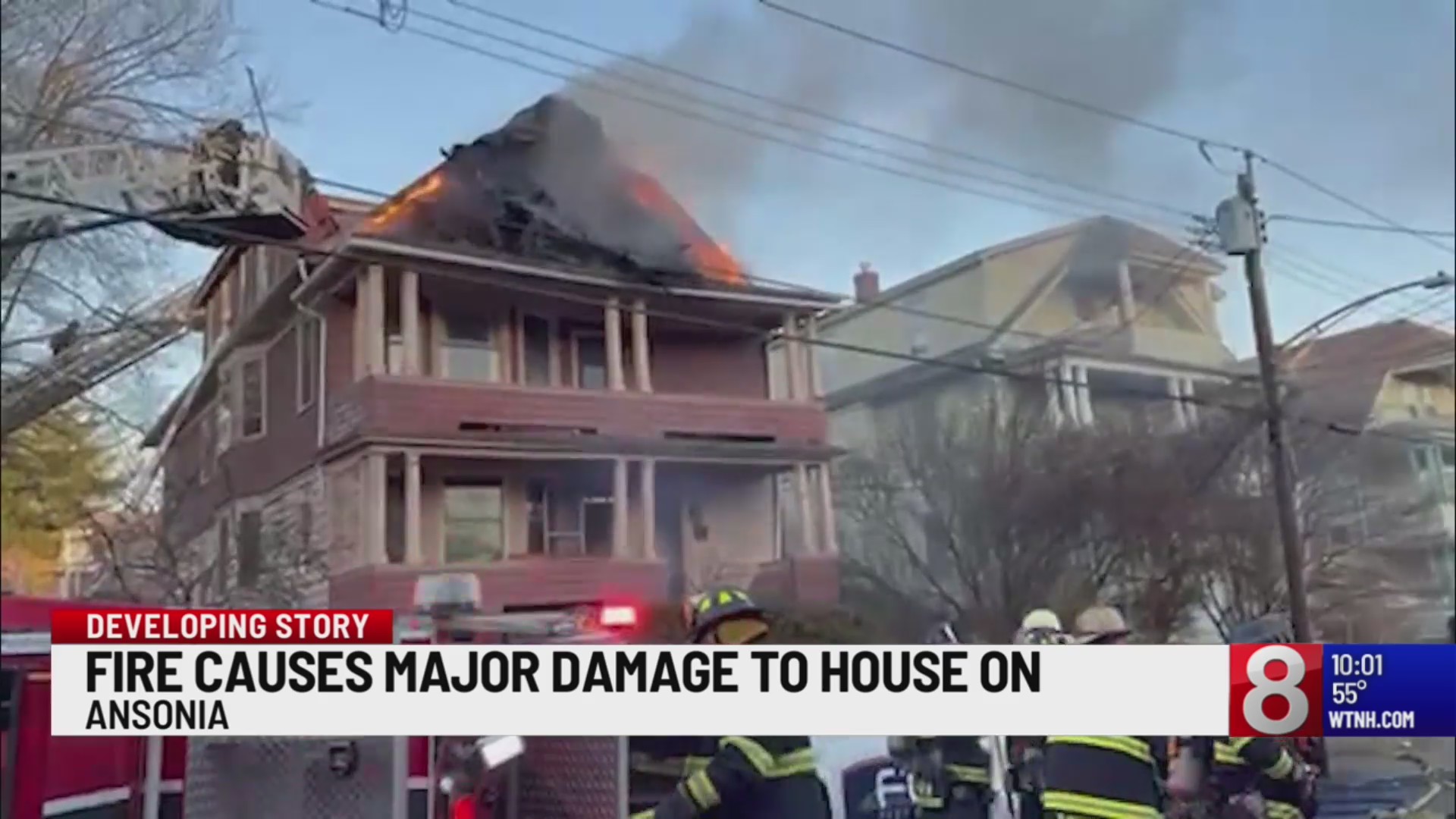 Fire causes major damage to house in Ansonia – WTNH.com