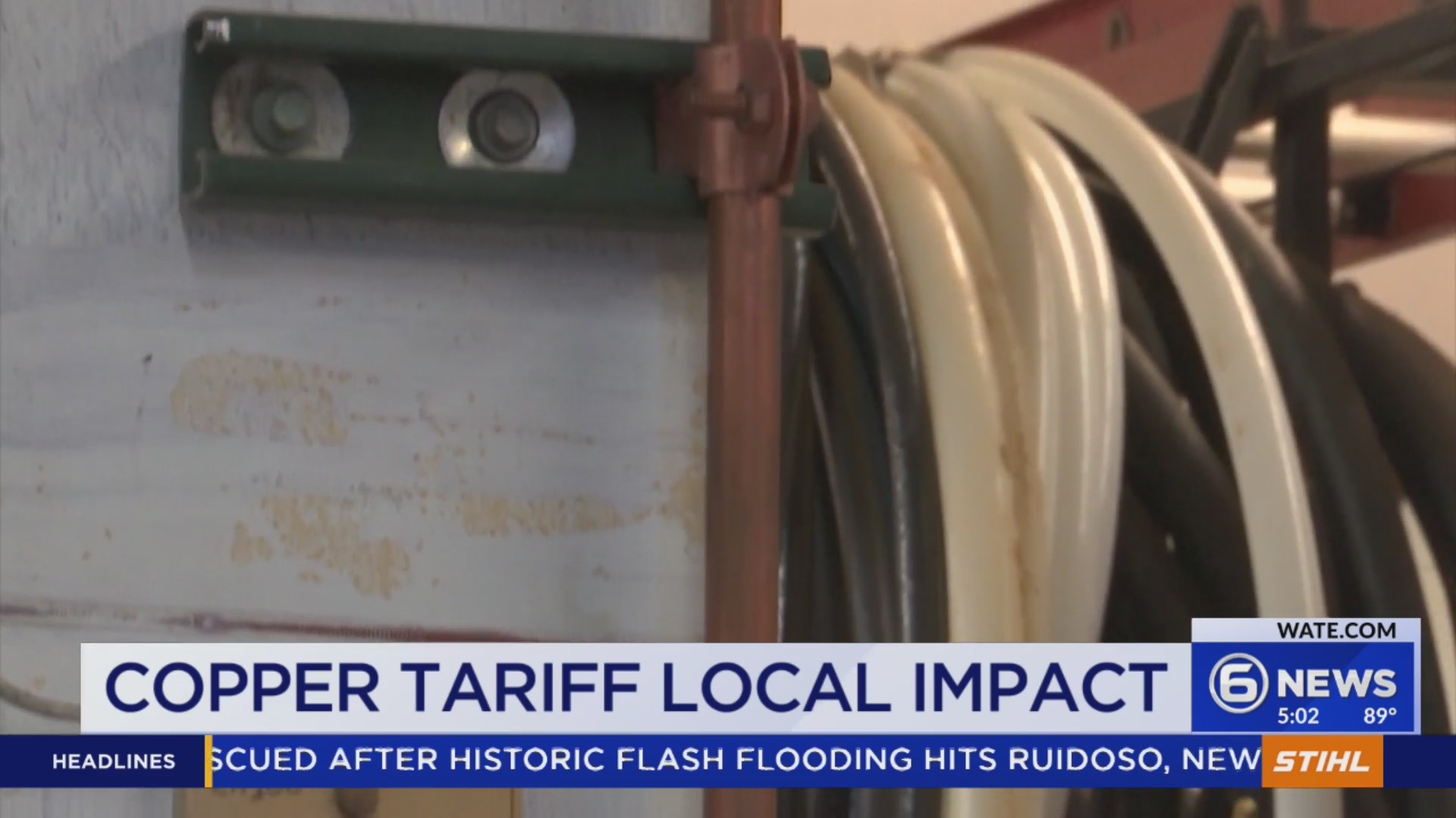 Copper tariff’s impact in East TN – WATE 6 On Your Side