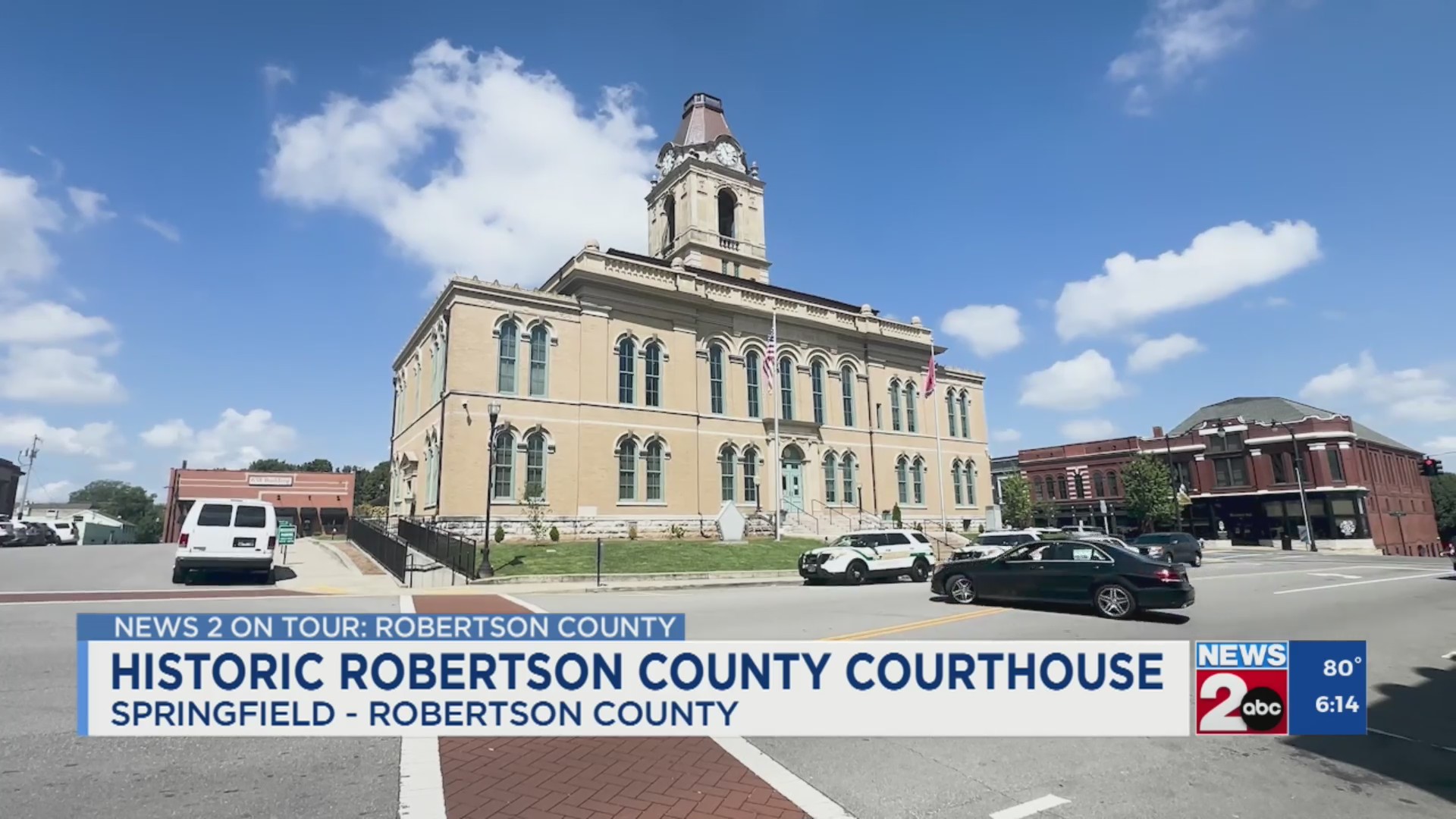 Exploring the historic Robertson County, TN courthouse – WKRN News 2