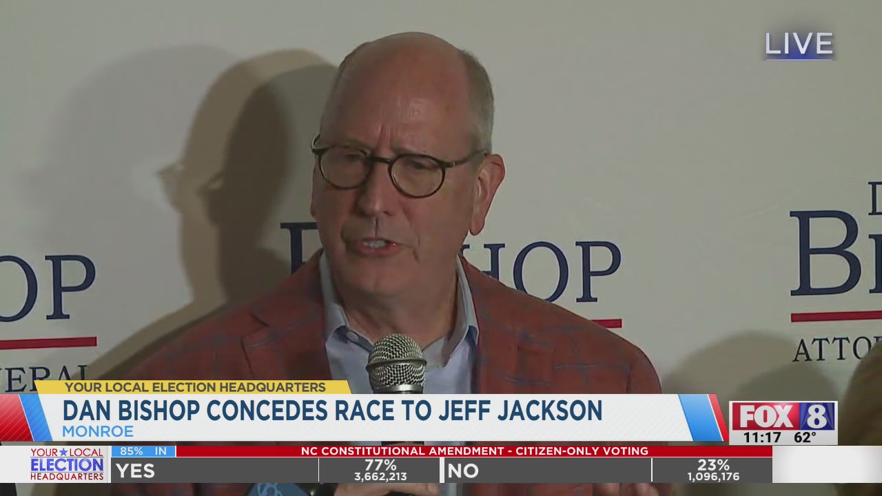 Republican Dan Bishop concedes North Carolina attorney general race to ...