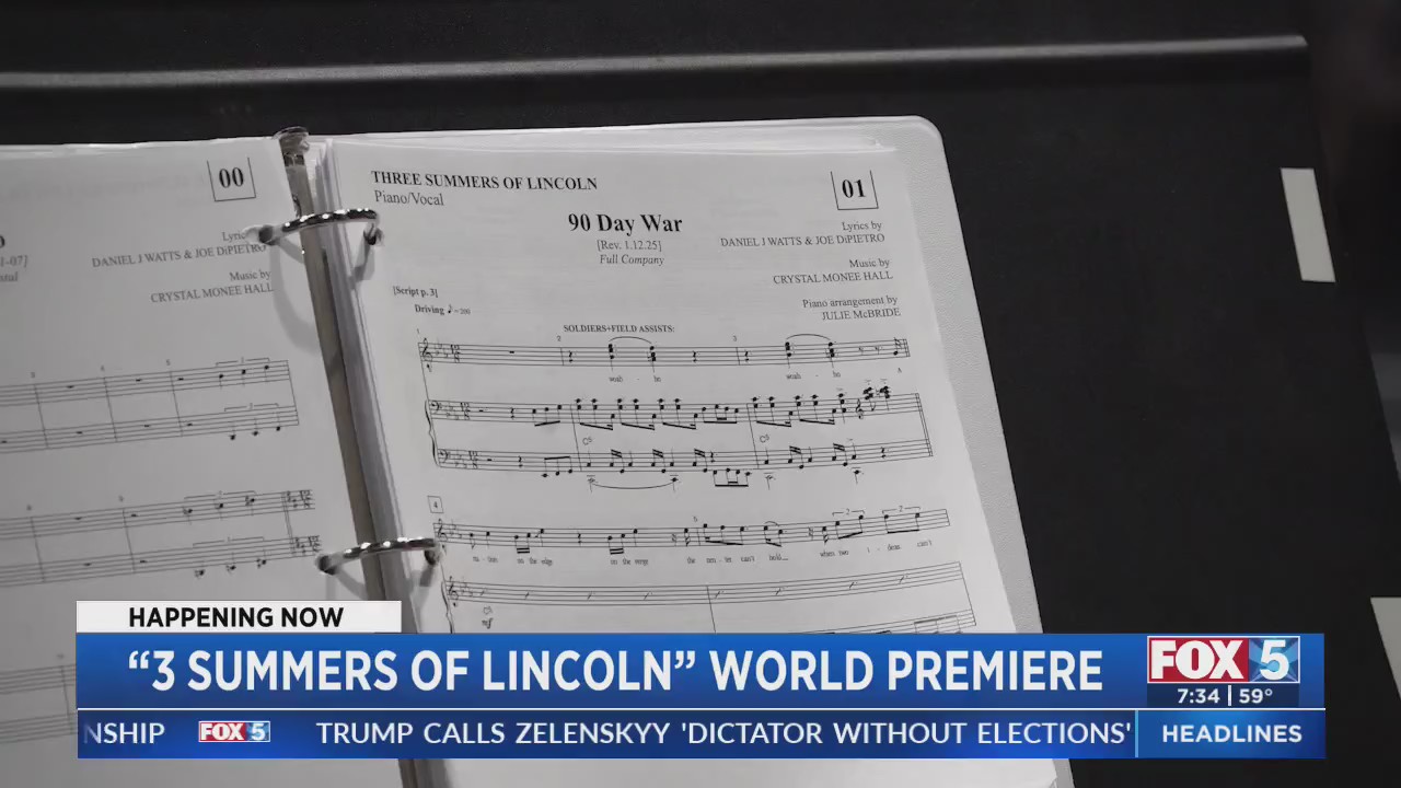 “3 Summers of Lincoln” Comes to La Jolla Playhouse – FOX 5 San Diego ...