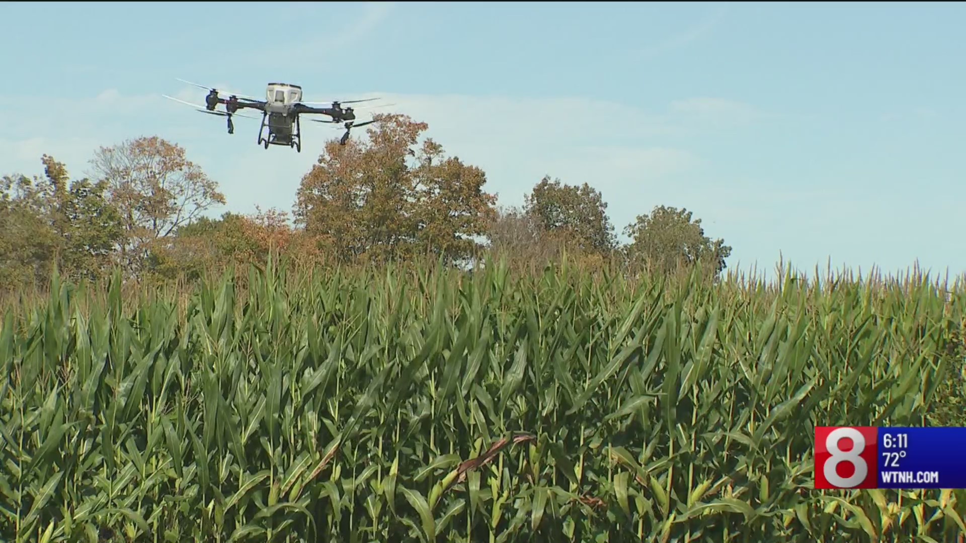 Going high-tech: Lebanon farm gives drone demonstration – WTNH.com