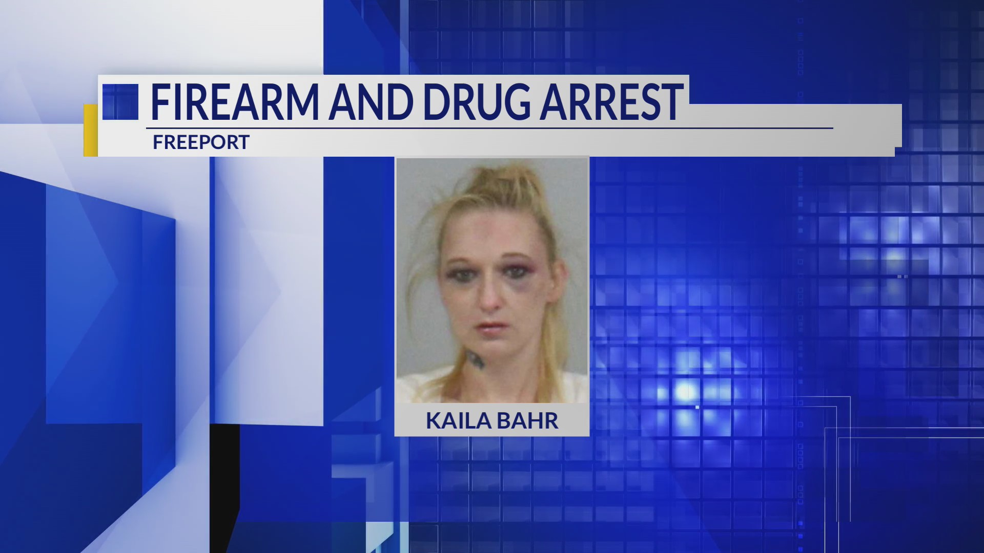 Freeport woman faces meth possession charges after pointing gun at city ...