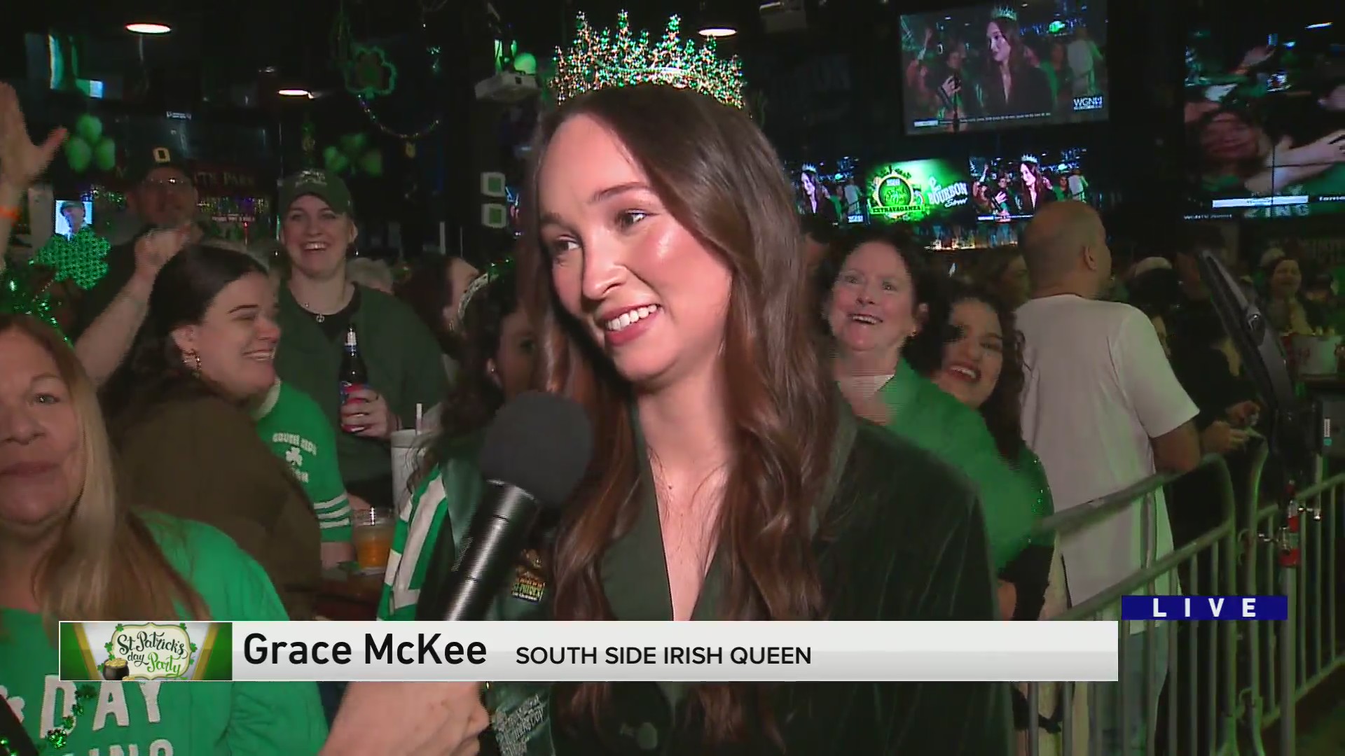 Grace McKee, South Side Irish Queen: WGN Morning News St Patrick’s ...