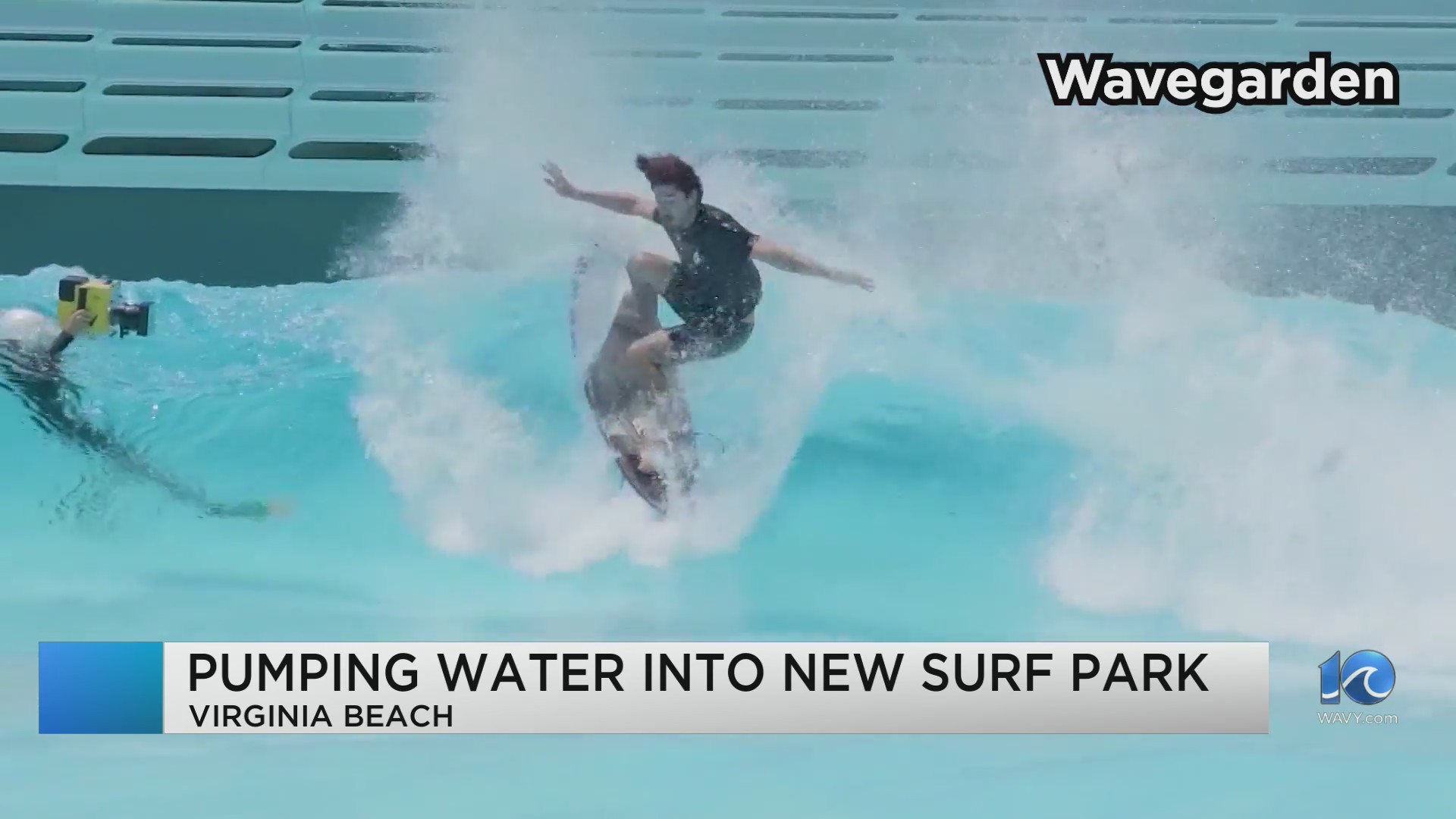 Millions of gallons of water getting pumped into new VB surf park ...