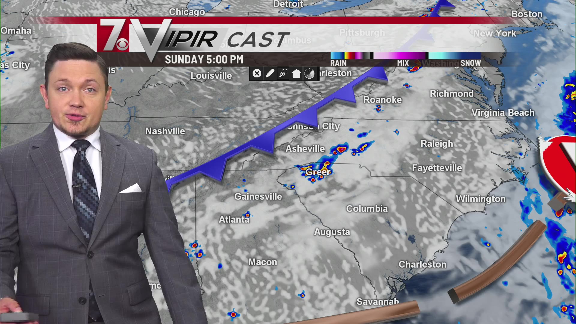 Sunday Morning Forecast – WSPA 7NEWS