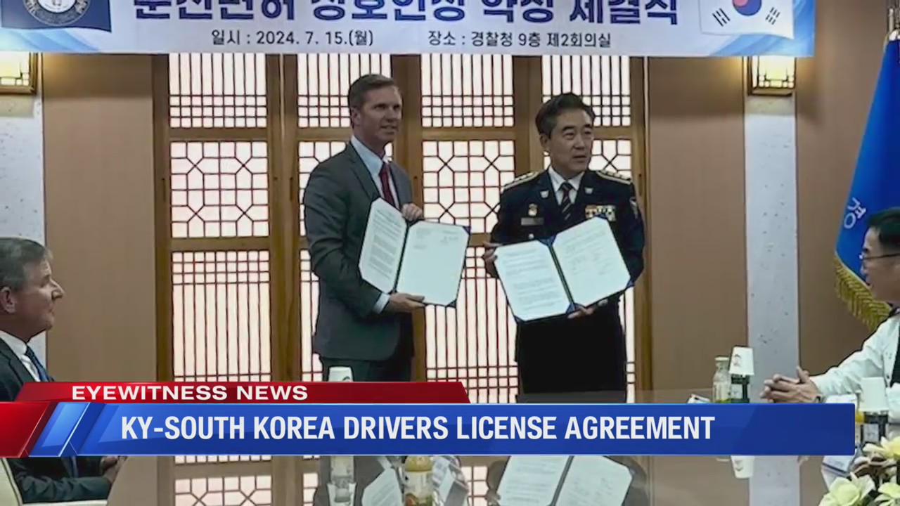 KY-South Korea Drivers License agreement – Eyewitness News (WEHT/WTVW)