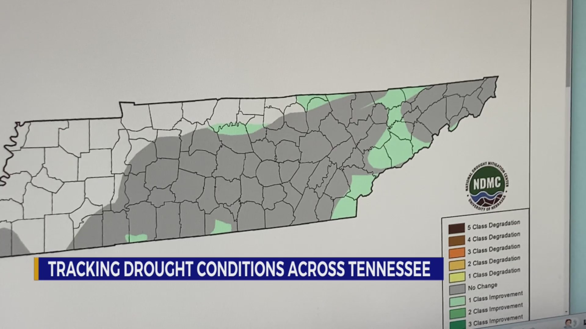 Tracking Tennessee drought conditions – WKRN News 2