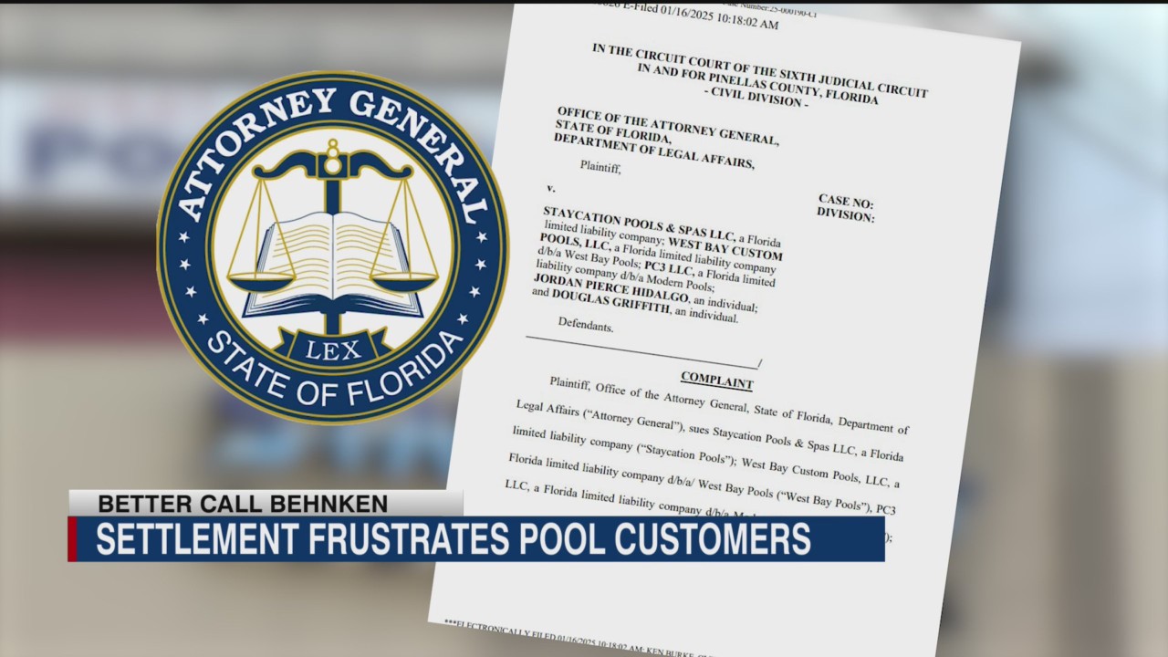 Attorney General reduces pool contractor judgment from $1.9 million to ...