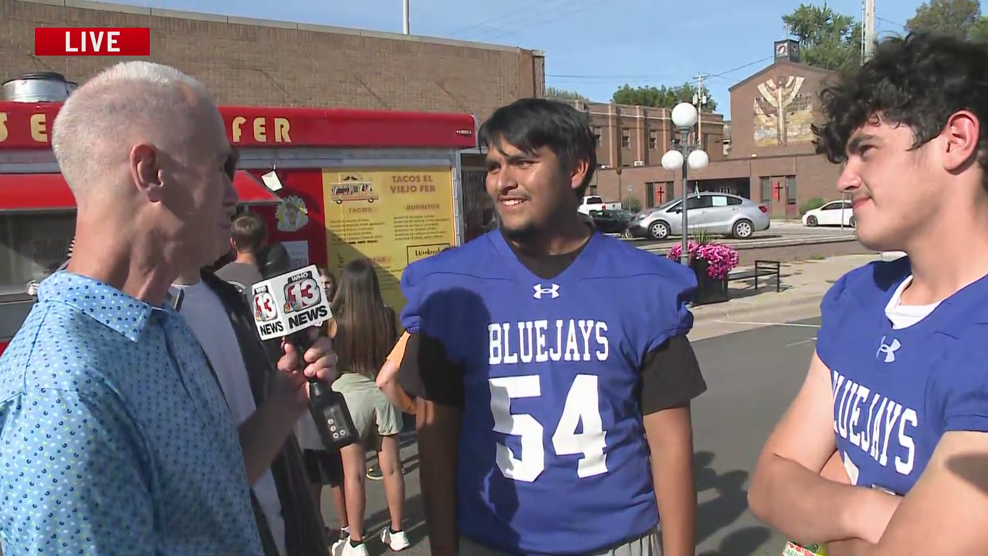 Keith meets with Perry players at RVTV 2024 – who13.com
