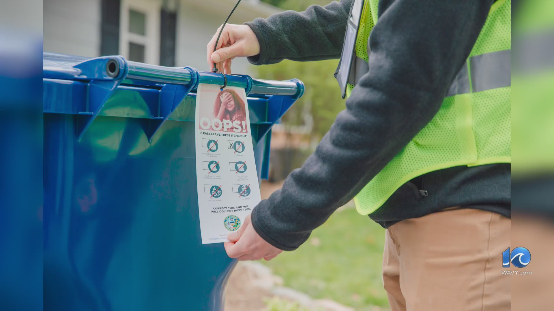 Campaign begins to curb recycling contamination – WAVY.com