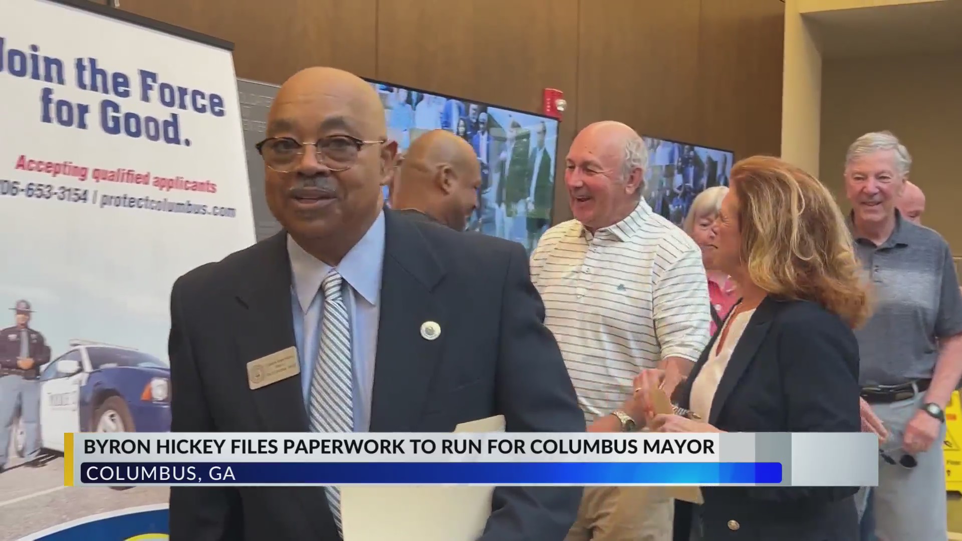 District 1 councilmember, Byron Hickey, officially files paperwork to ...