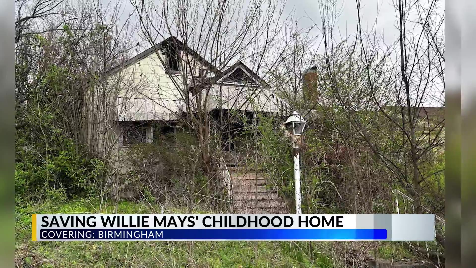 Saving Willie Mays’ childhood home – CBS 42